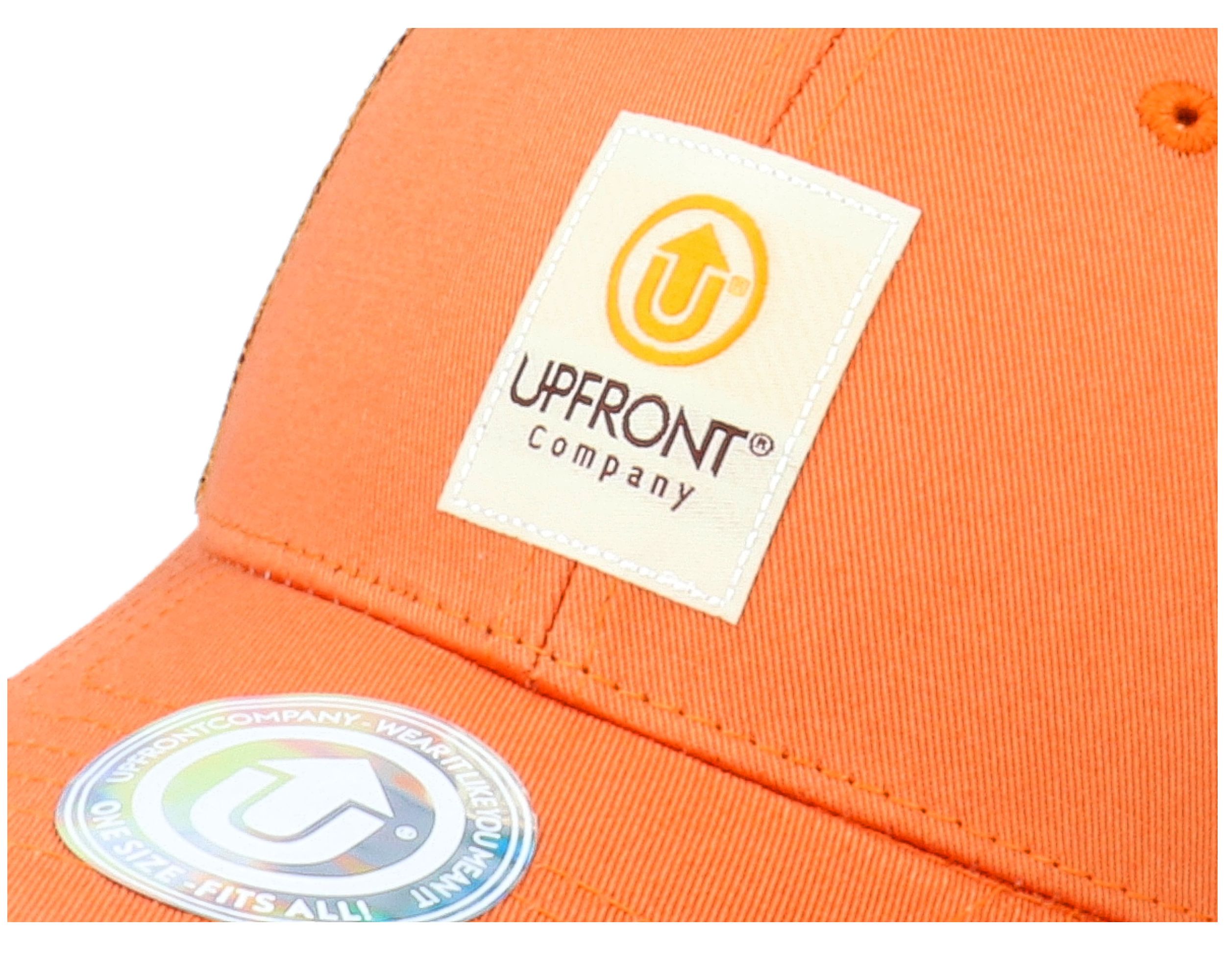 Kean Stranded Rust Trucker - Upfront cap | Hatstoreworld.com