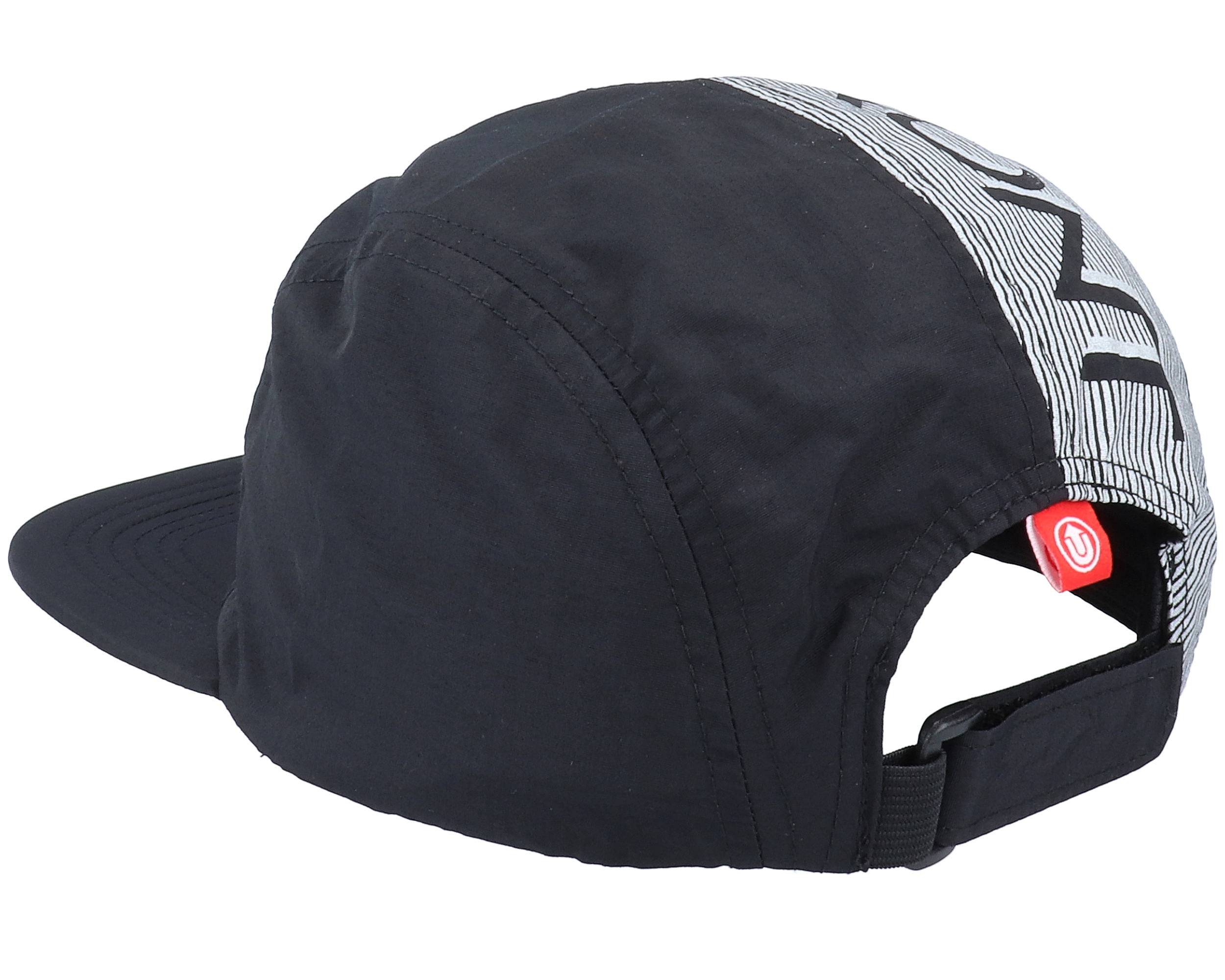 Hike Pro Black 5-Panel | Hatstore.com