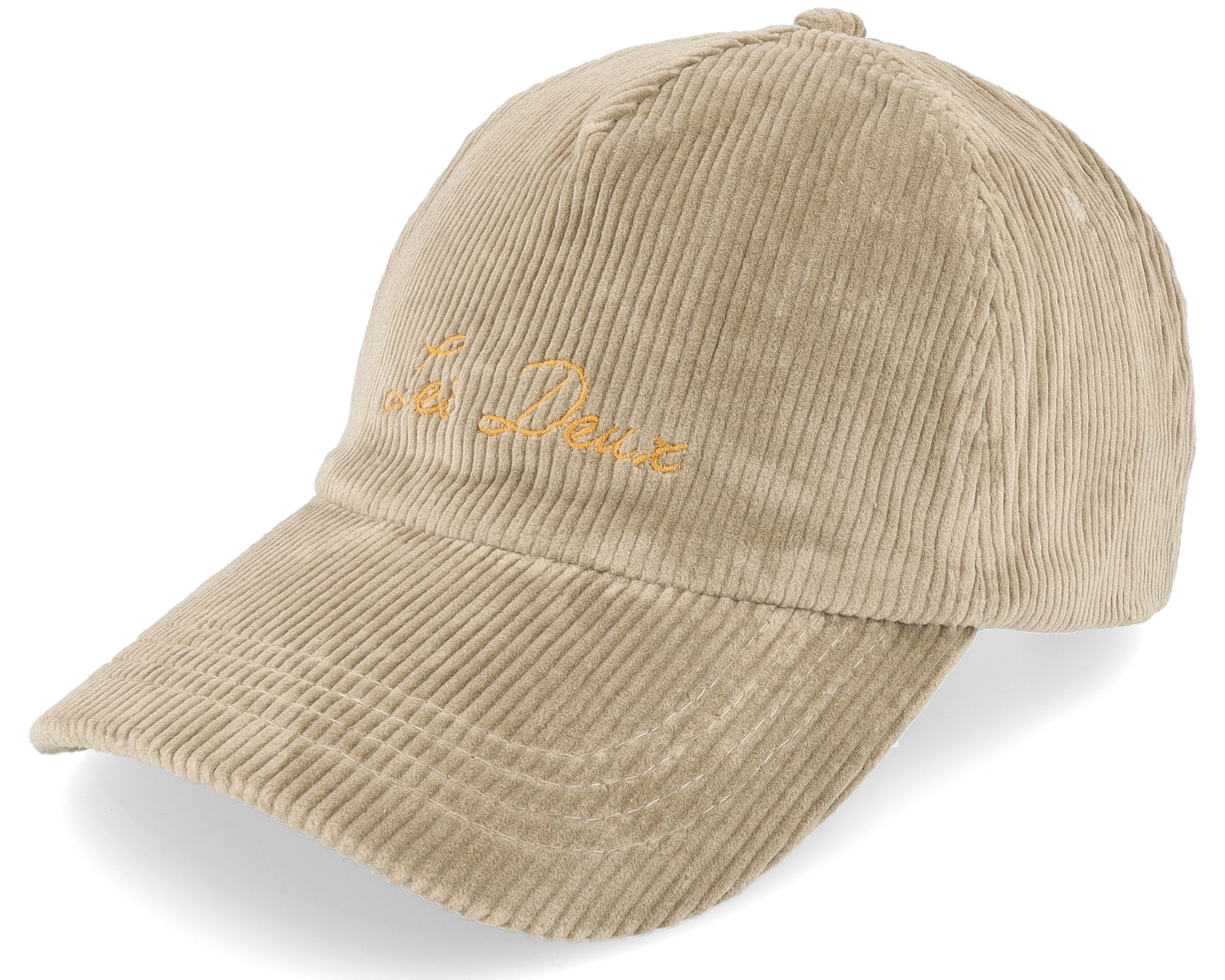Willis Corduroy Baseball Moun Grey/Inca Gold Dad Cap | Hatstoreworld.com