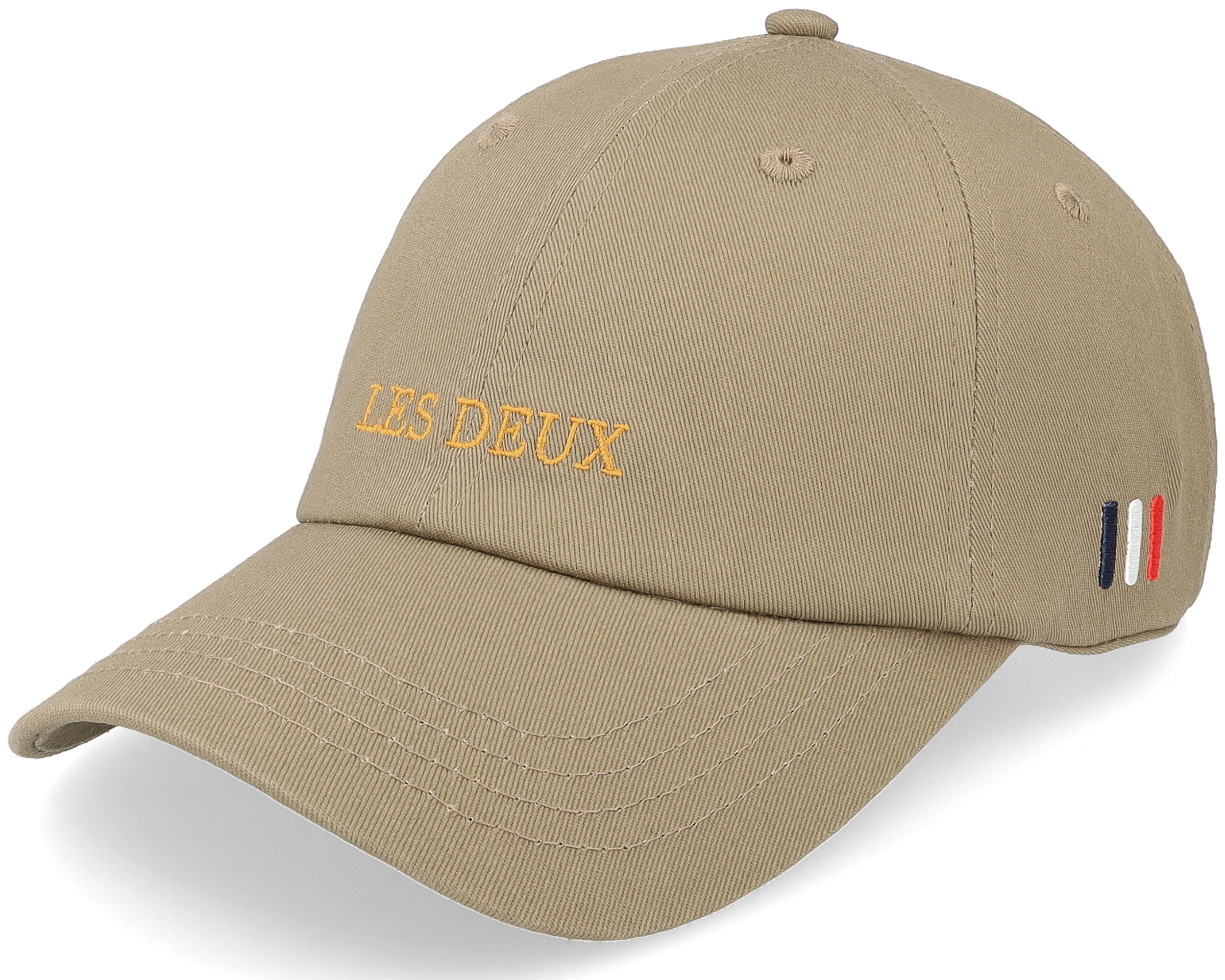Diego Lead Gray/Inca Gold Dad Cap - Les Deux | Hatstore.com