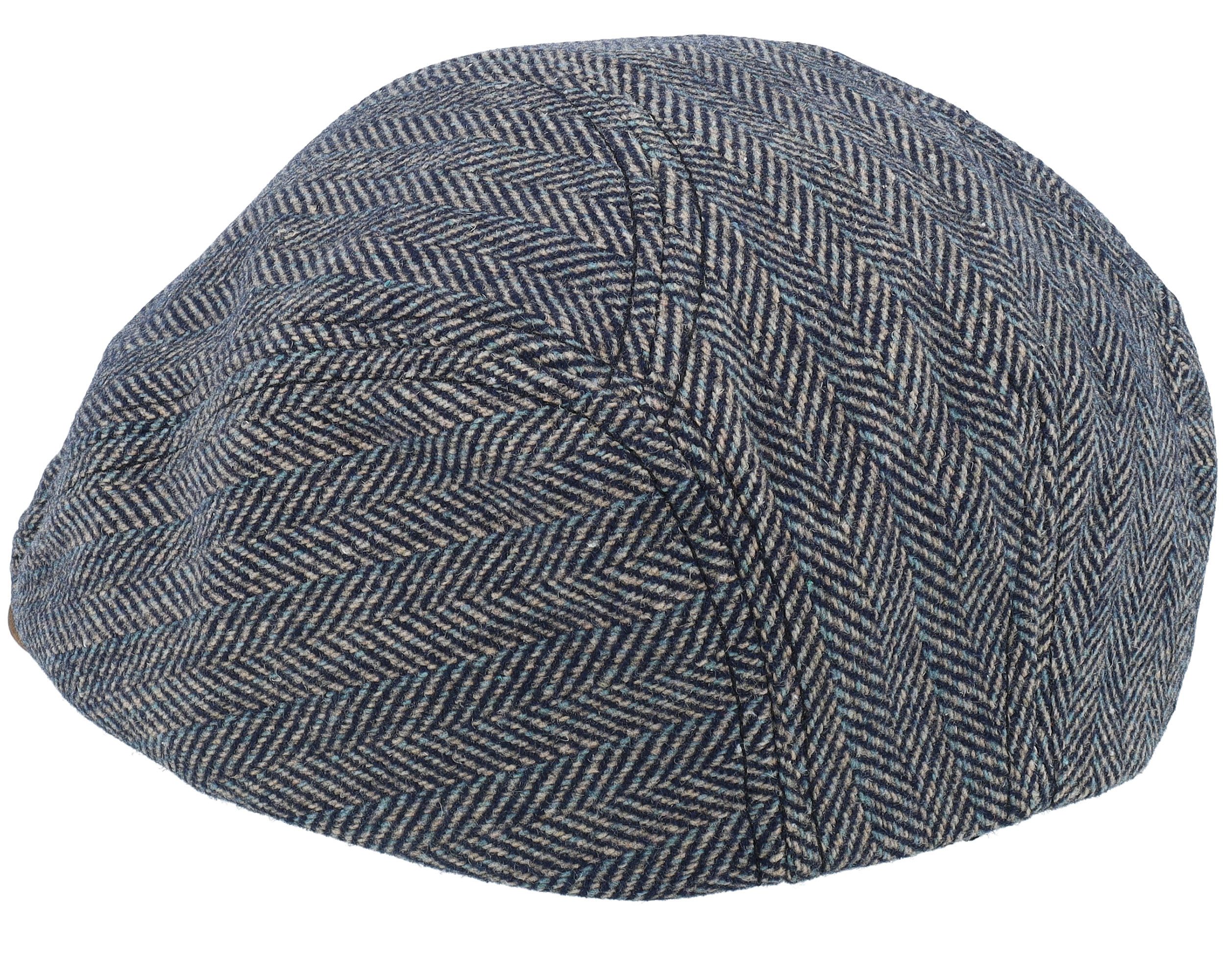Crosby Sixpence Dark Grey Flat Cap - Upfront - Hatstore.se