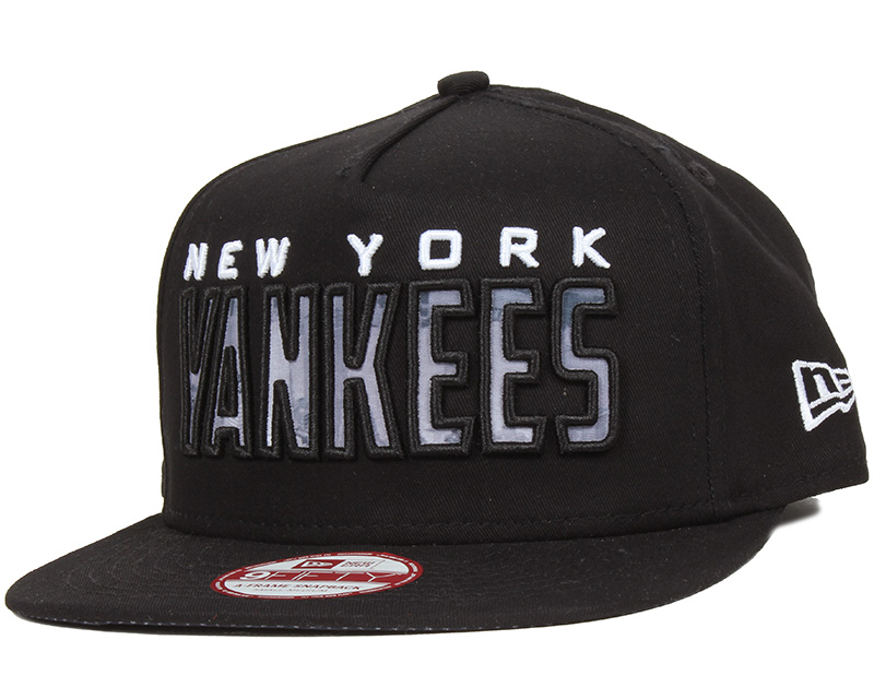 NY Yankees City Fill Black 9Fifty Snapback | Hatstoreworld.com