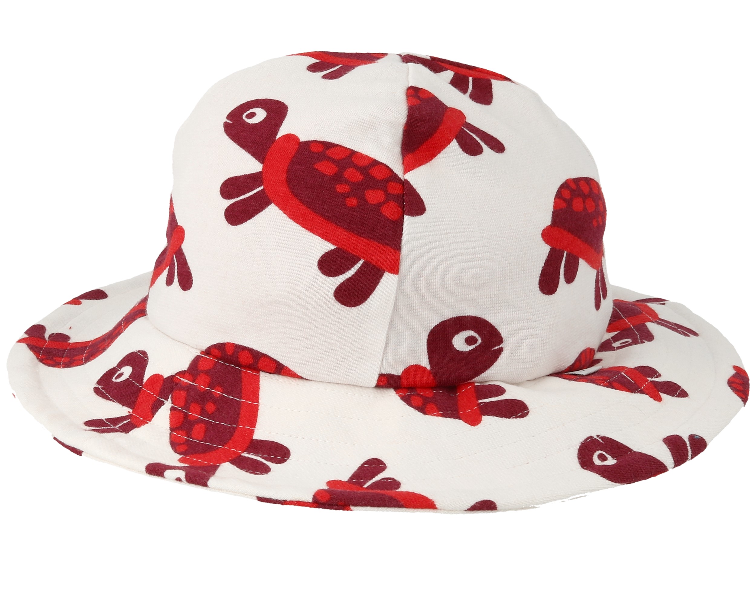 Kids Sun Hat Turtle White Bucket | Hatstoreworld.com
