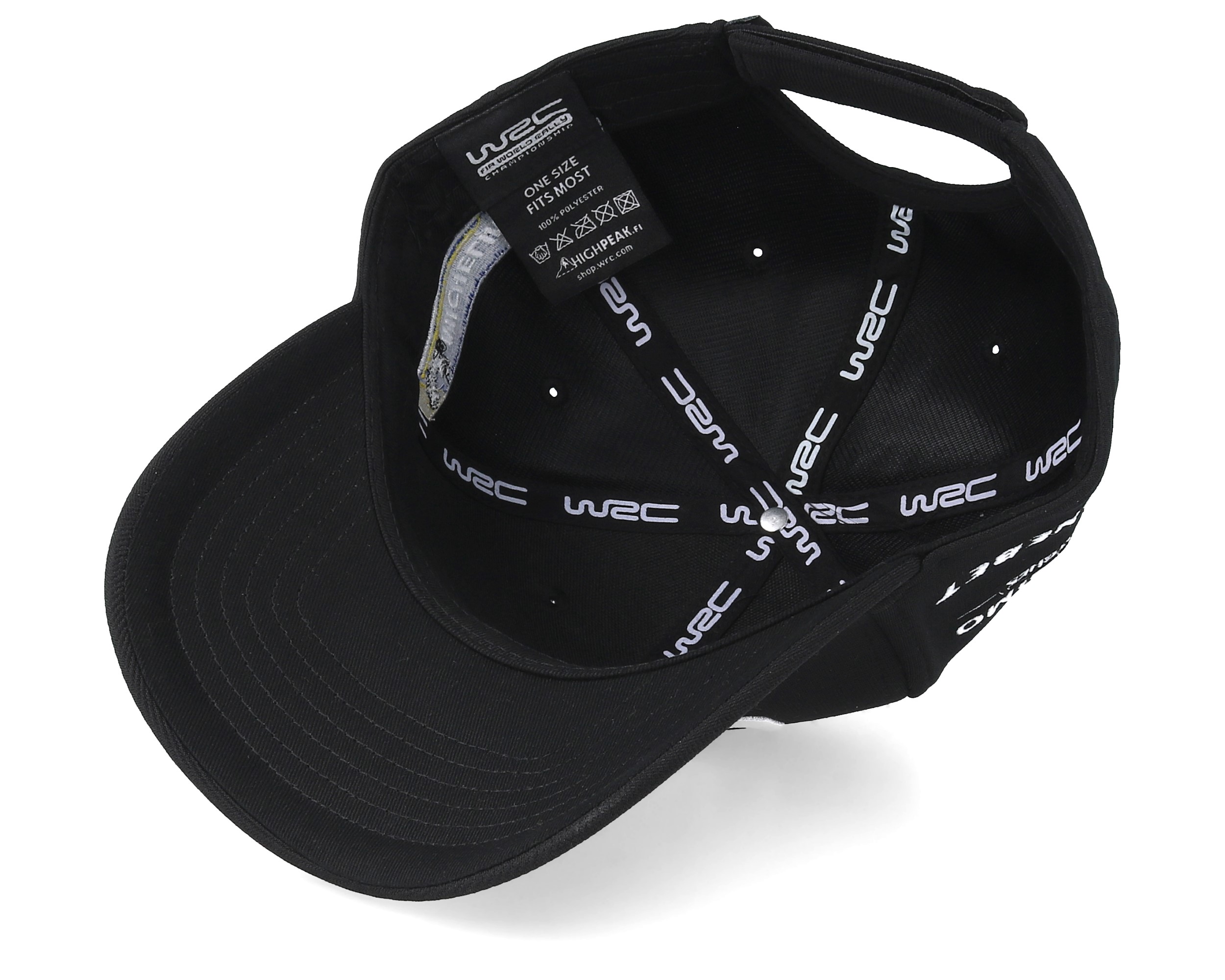 Official Championship Rally Black Adjustable - WRC cap | Hatstoreworld.com
