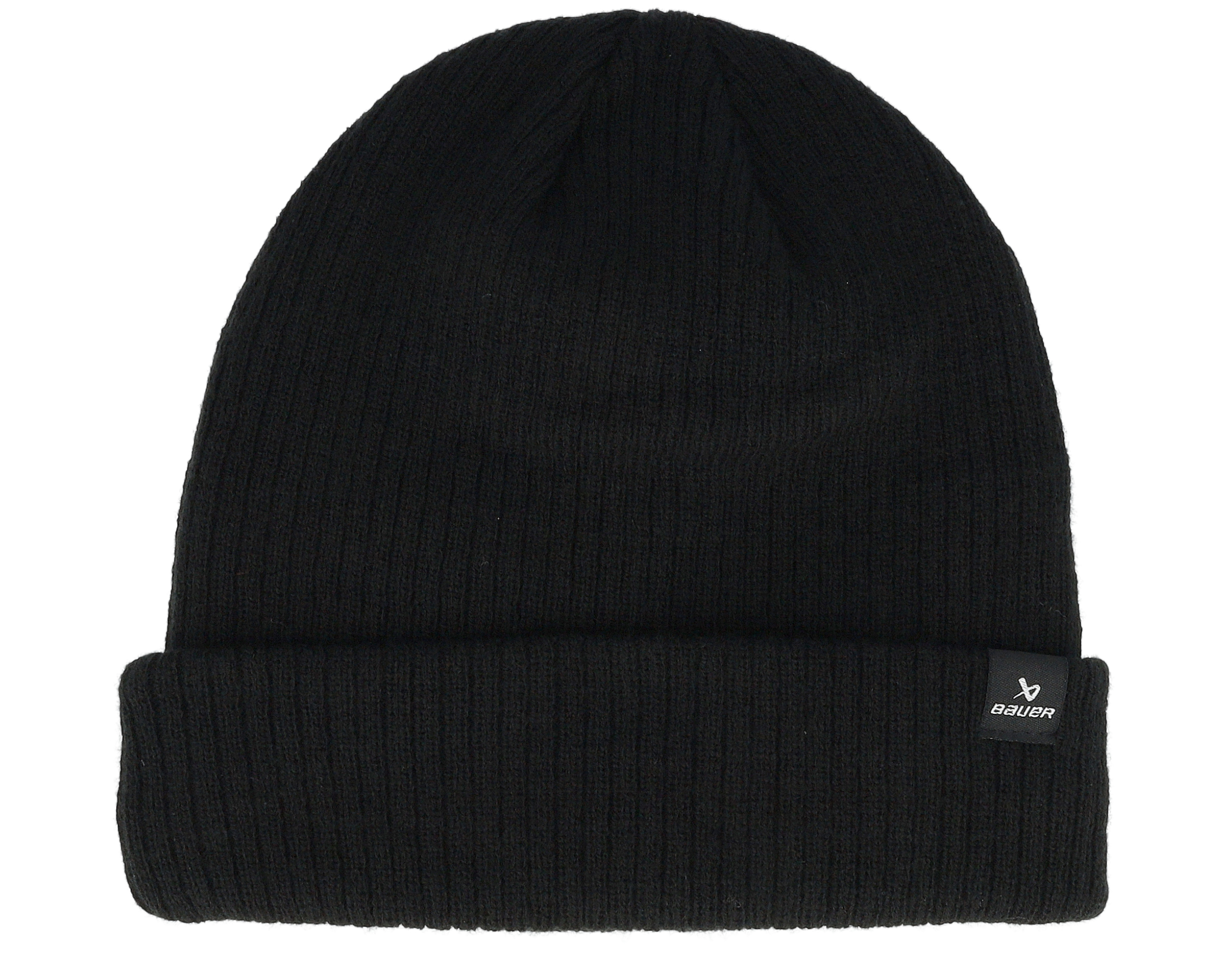 Team Ribbed Toque Sr Black Cuff | Hatstoreworld.com