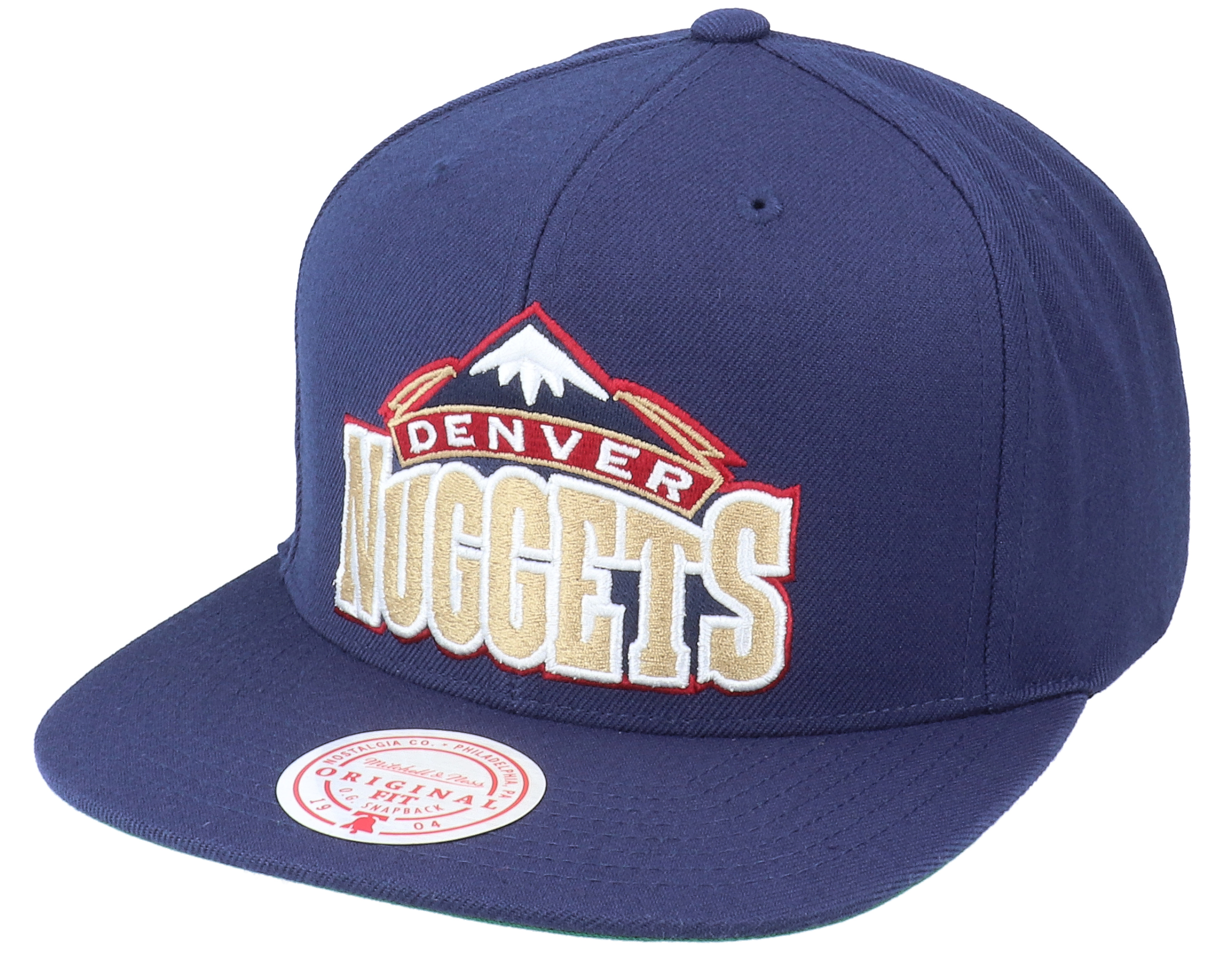 Denver Nuggets Team Ground Hwc Navy Snapback | Hatstoreworld.com