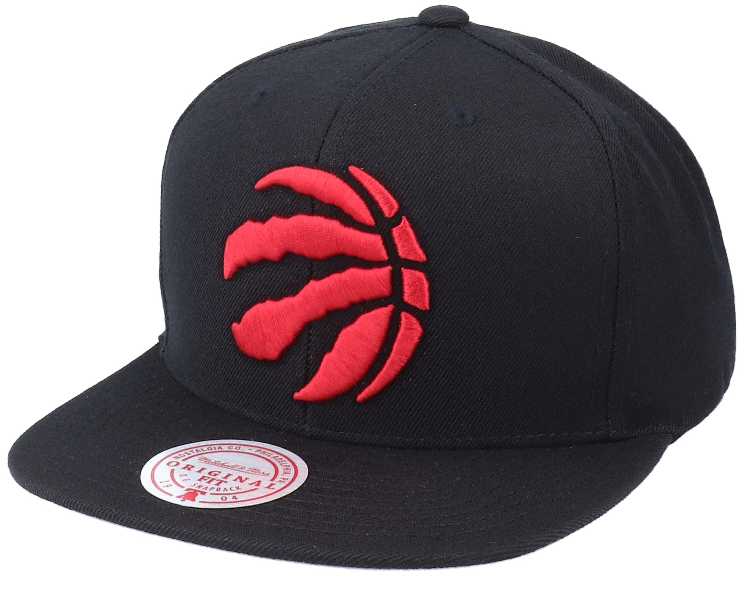 Toronto Raptors Team Ground Black Snapback - Mitchell & Ness ...
