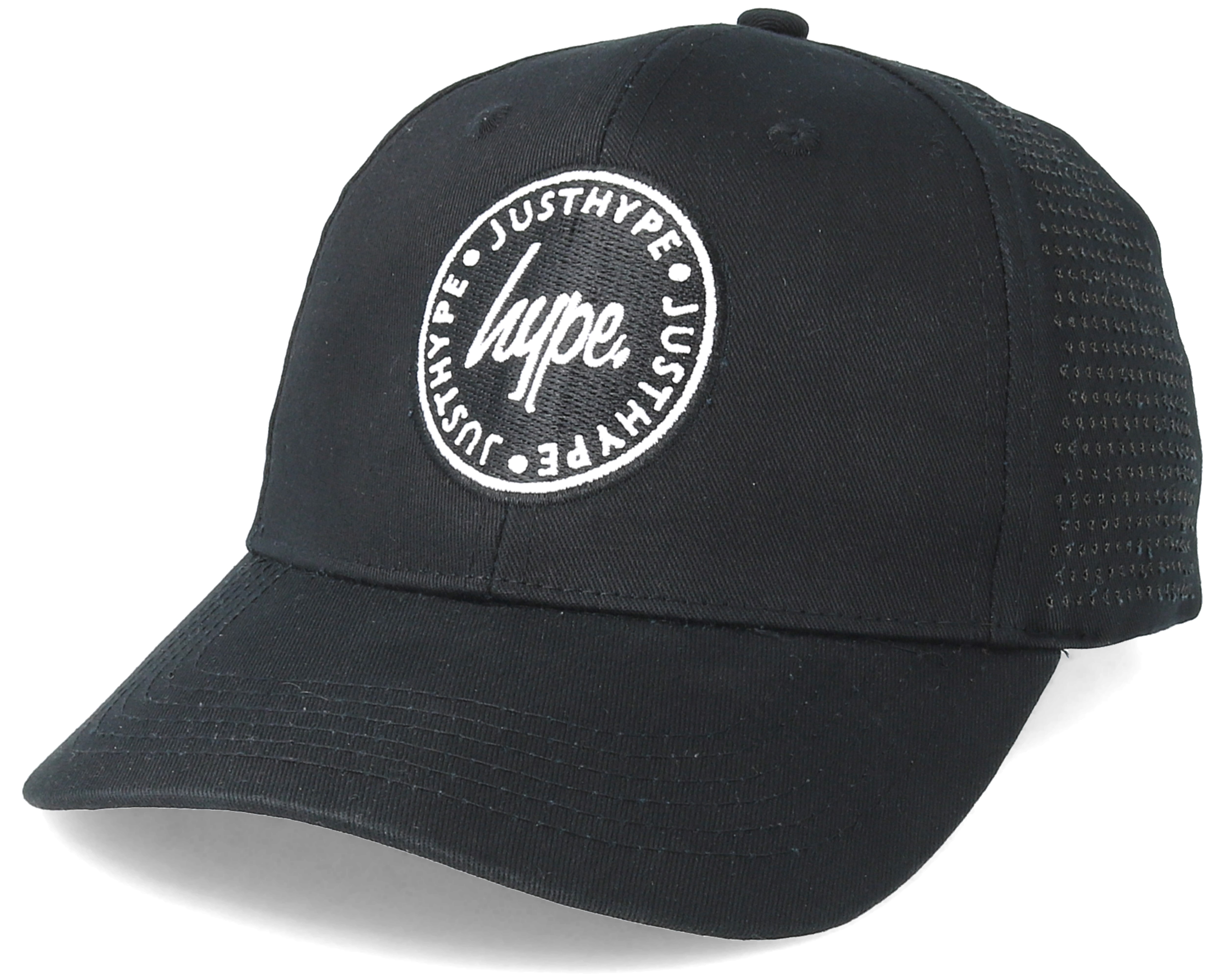 Laser Polka Black Flexfit | Hatstoreworld.com