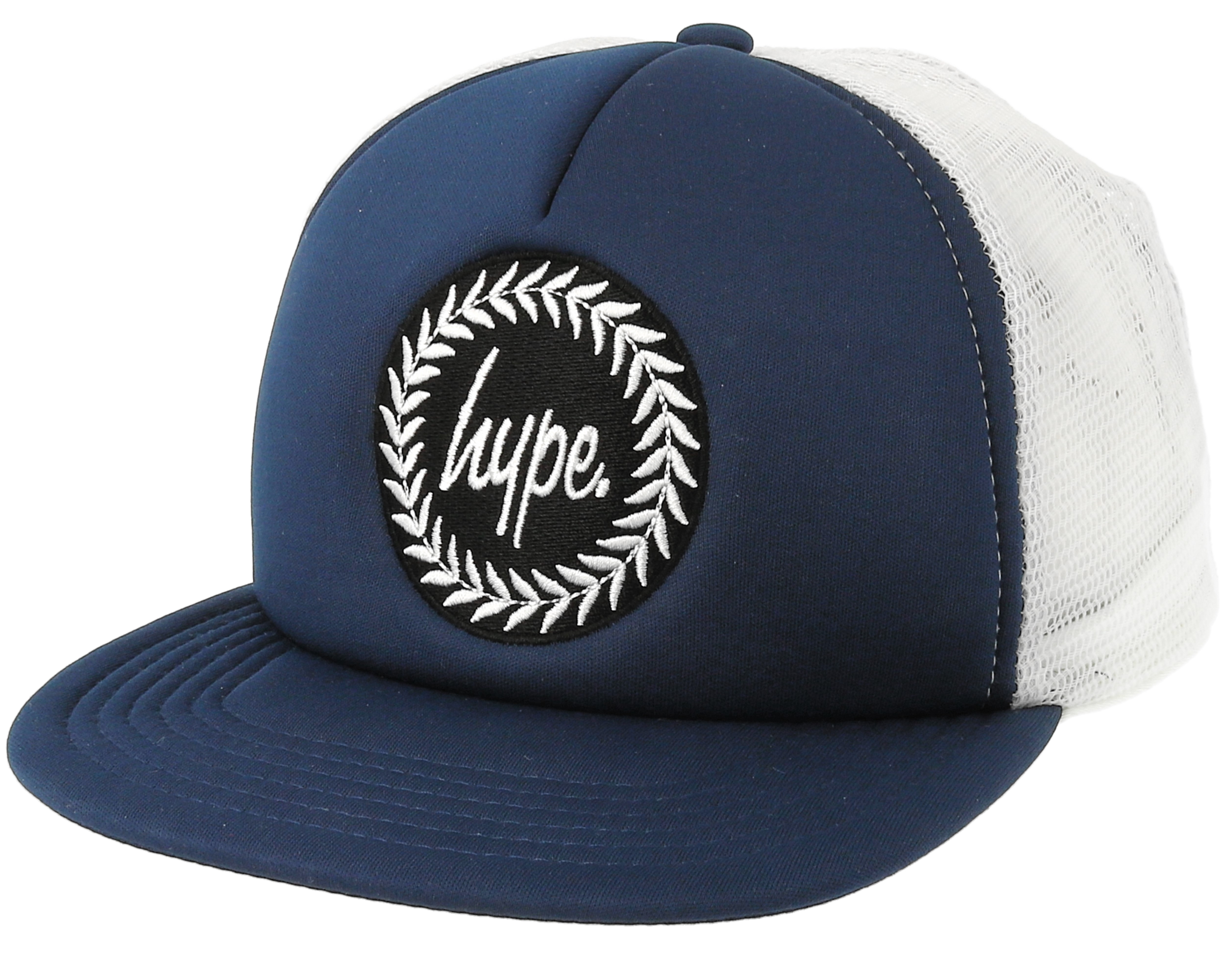 Crest Navy/White Trucker | Hatstoreworld.com