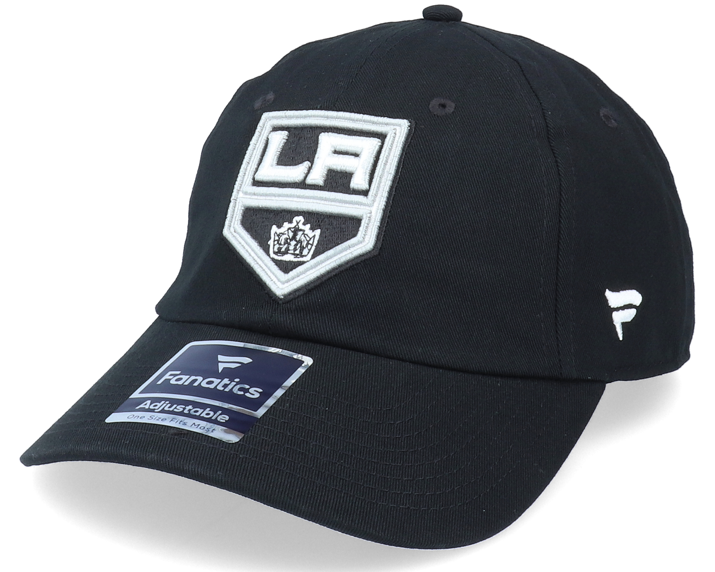 Los Angeles Kings Primary Logo Core Black Dad Cap - Fanatics ...