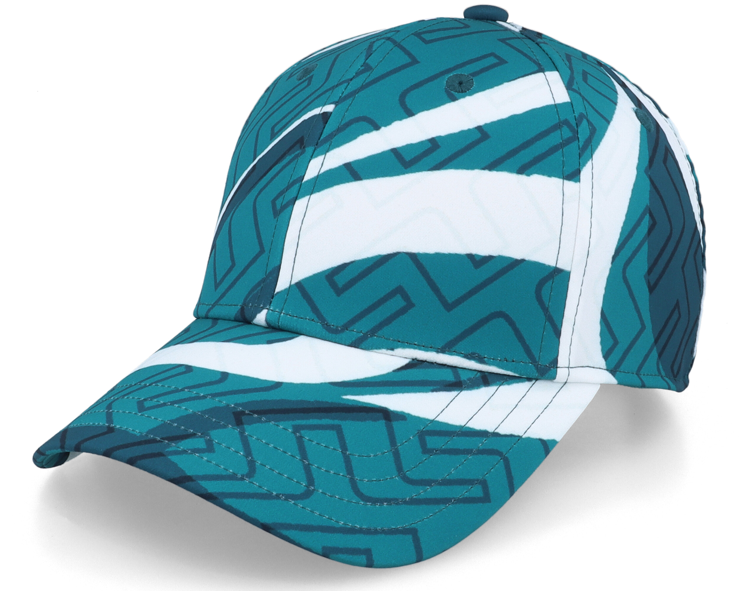 Swirl Golf Print Cap Swirl Bridge Monogram Adjustable - J.Lindeberg Cap ...