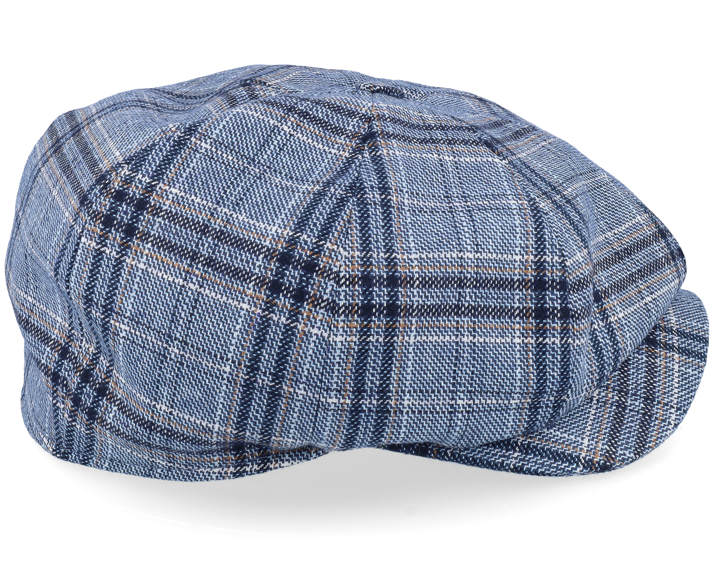 Newsboy Classic Cap Blue Flat Cap - Wigéns キャップ、 | Hatstore.com