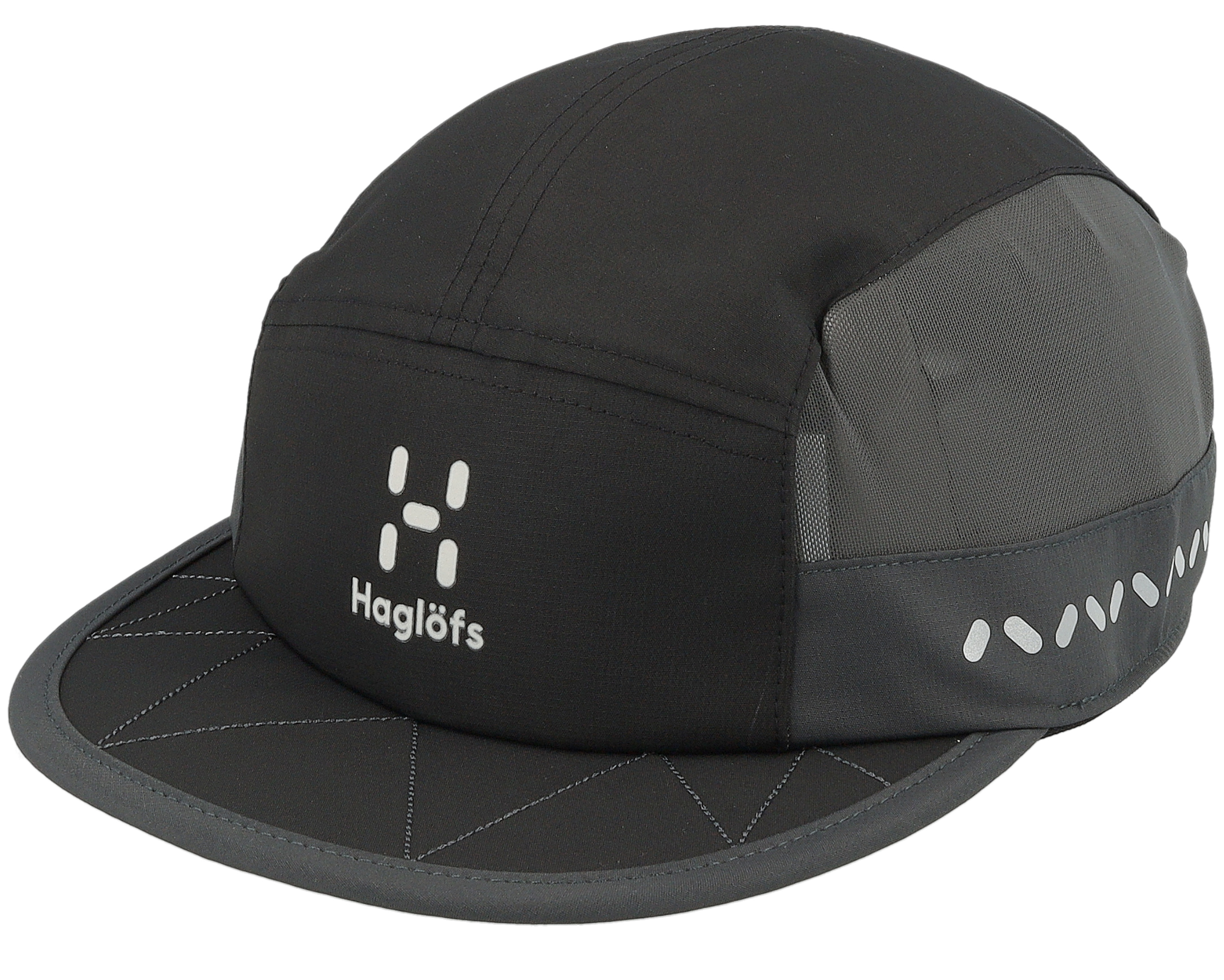 L.i.m Tempo Trail Cap True Black/Magnetite 5-Panel | Hatstoreworld.com