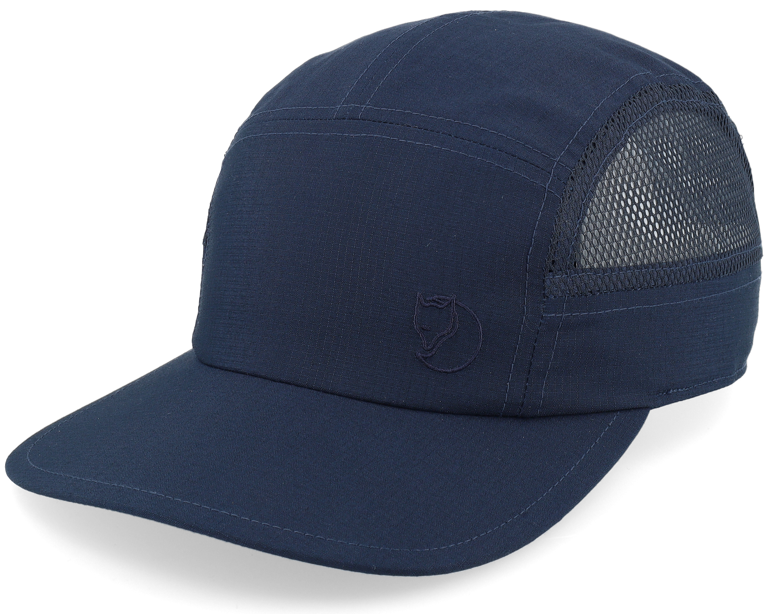 Abisko Mesh Cap Dark Navy 5-Panel - Fjällräven | Hatstoreworld.com