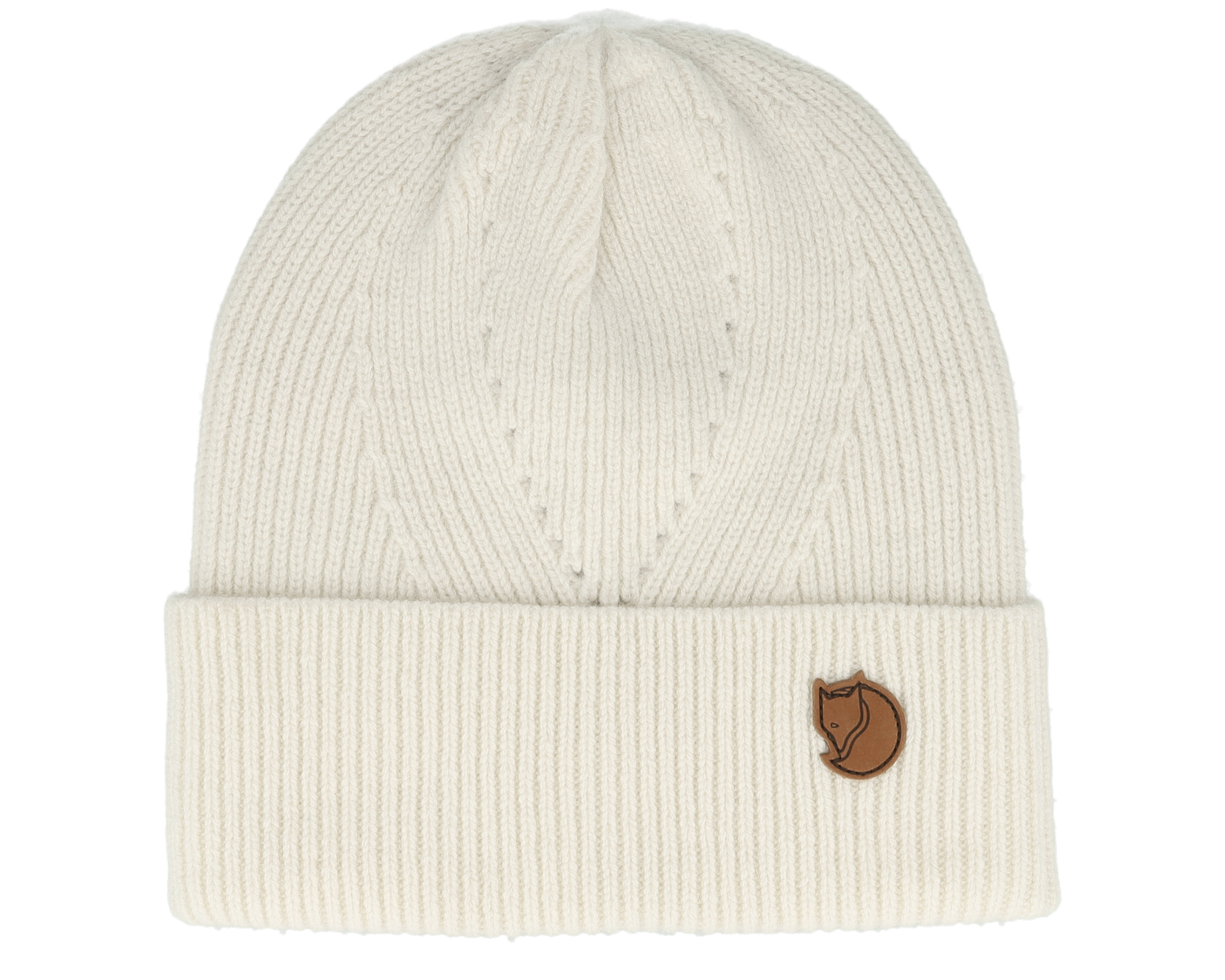 Directional Rib Beanie Chalk White Cuff | Hatstoreworld.com
