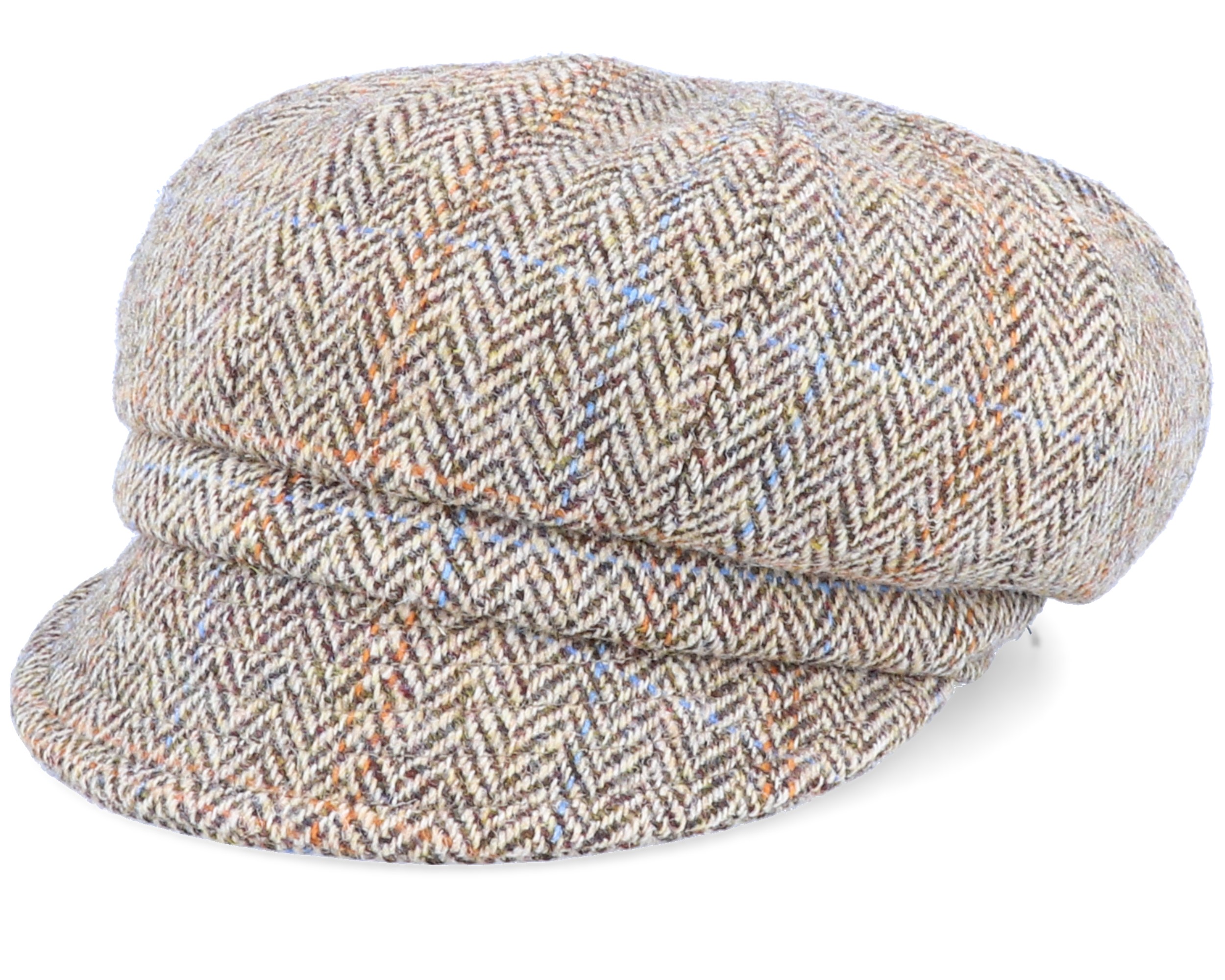 Regina Sr. Harris Tweed Camel Ear Flap - CTH Ericson | Hatstore.com