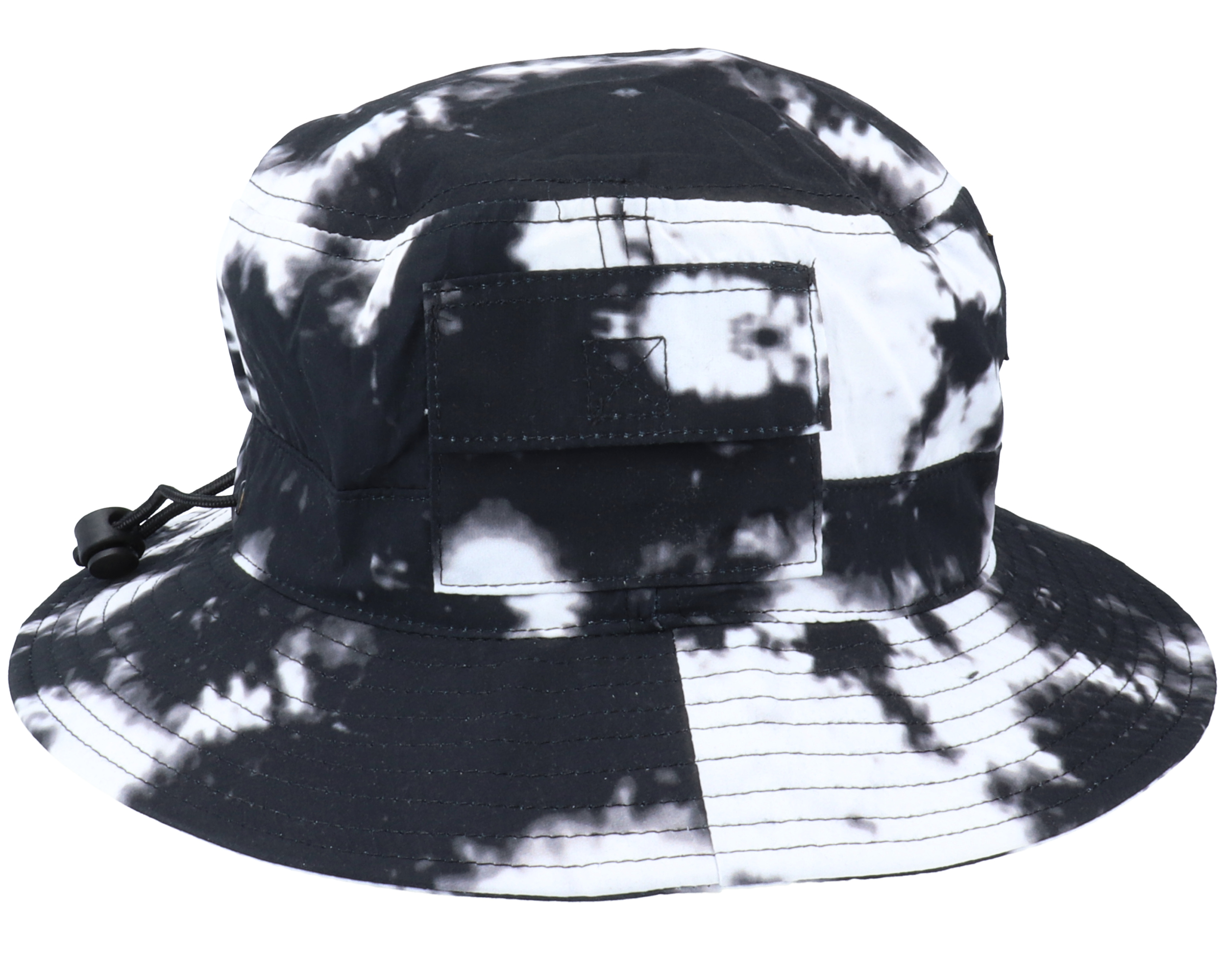 Tie Dye Hat Black/White Bucket - Wesc | Hatstoreworld.com