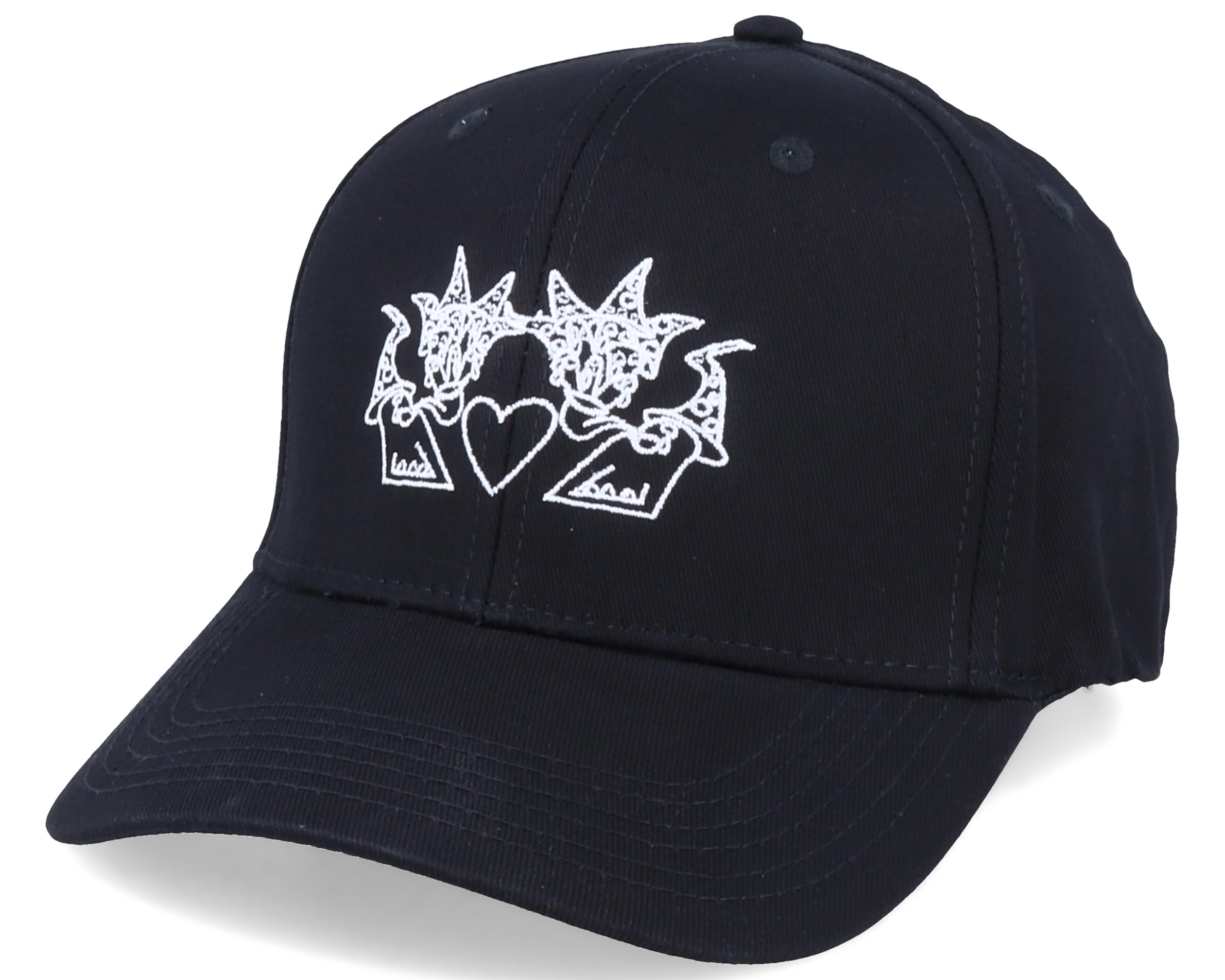 Bakkå Large Black/White Adjustable | Hatstoreworld.com