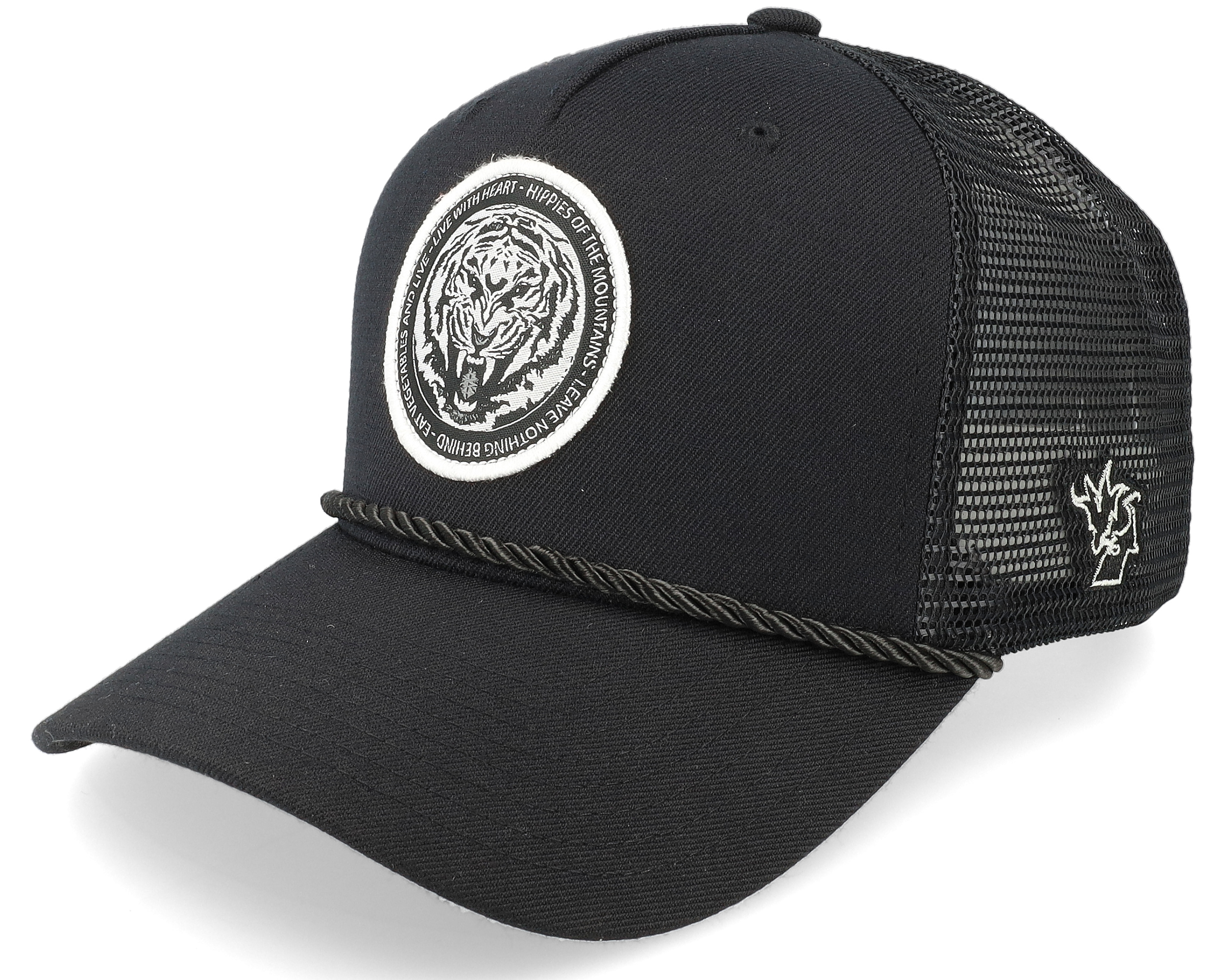 Tiger Cap Black Trucker | Hatstoreworld.com
