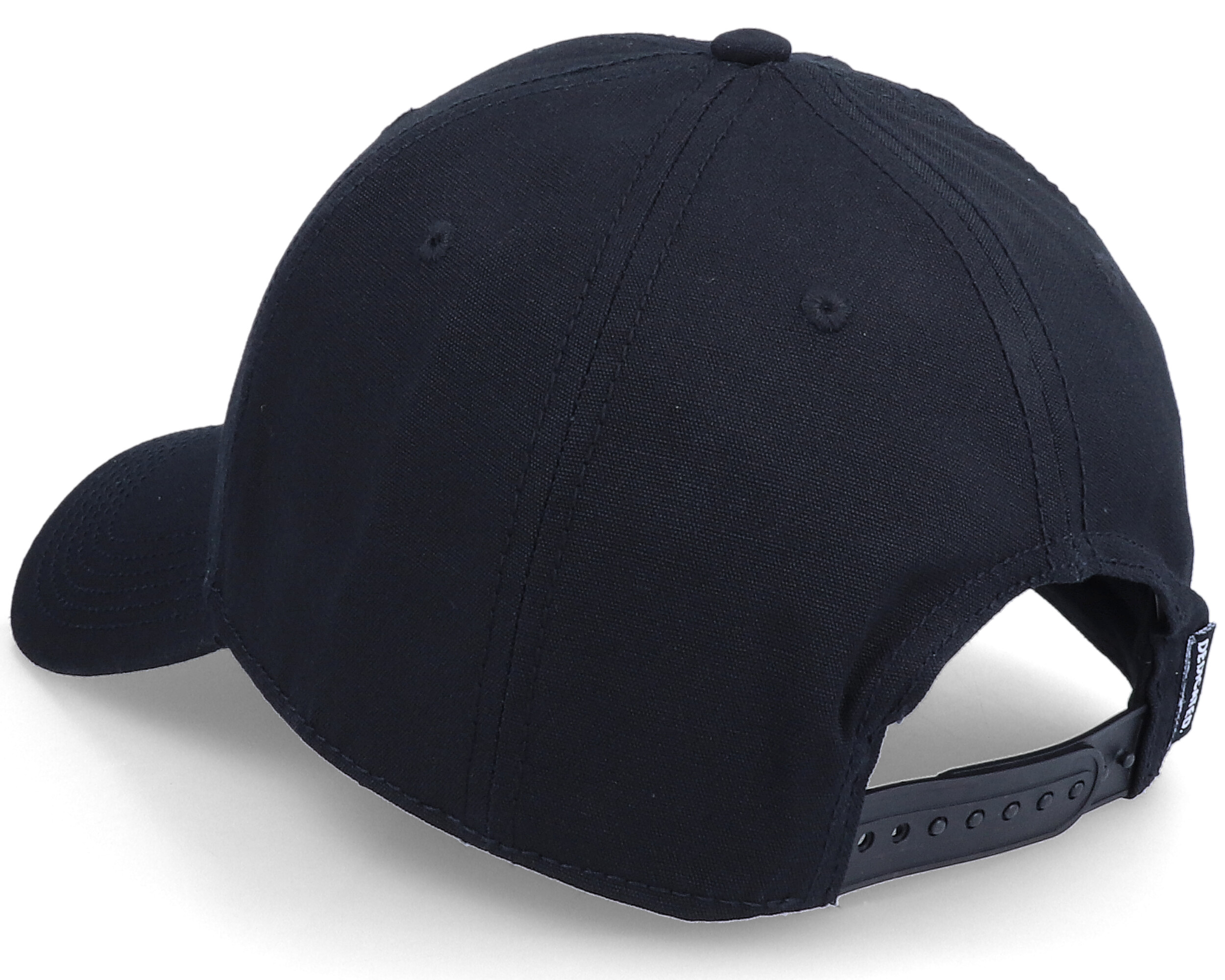 Organic Sport Cap Solid Black Adjustable - Dedicated cap ...