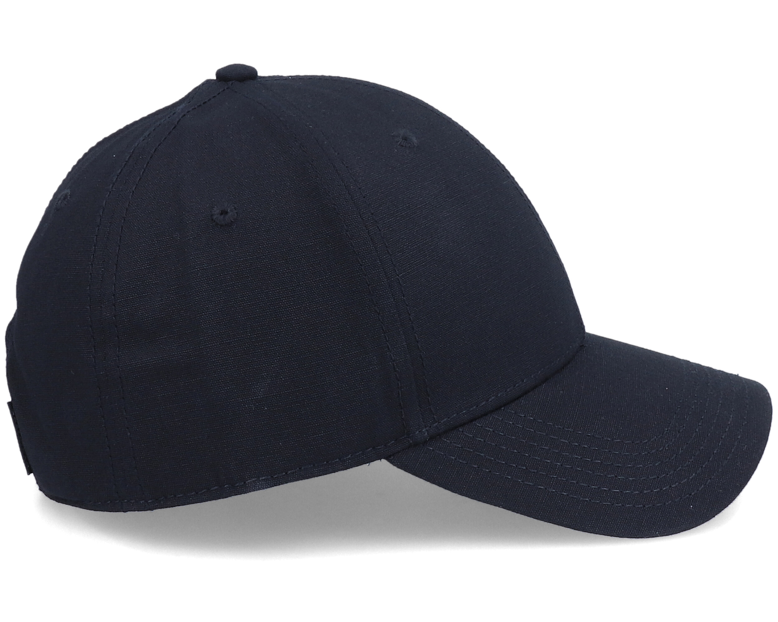 Organic Sport Cap Solid Black Adjustable - Dedicated cap ...