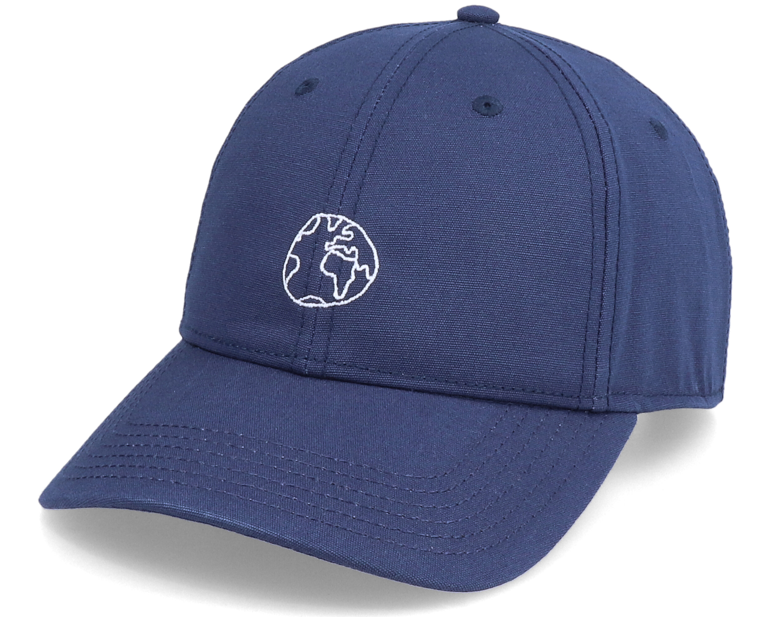 Sport Cap Globe Navy Adjustable | Hatstoreworld.com