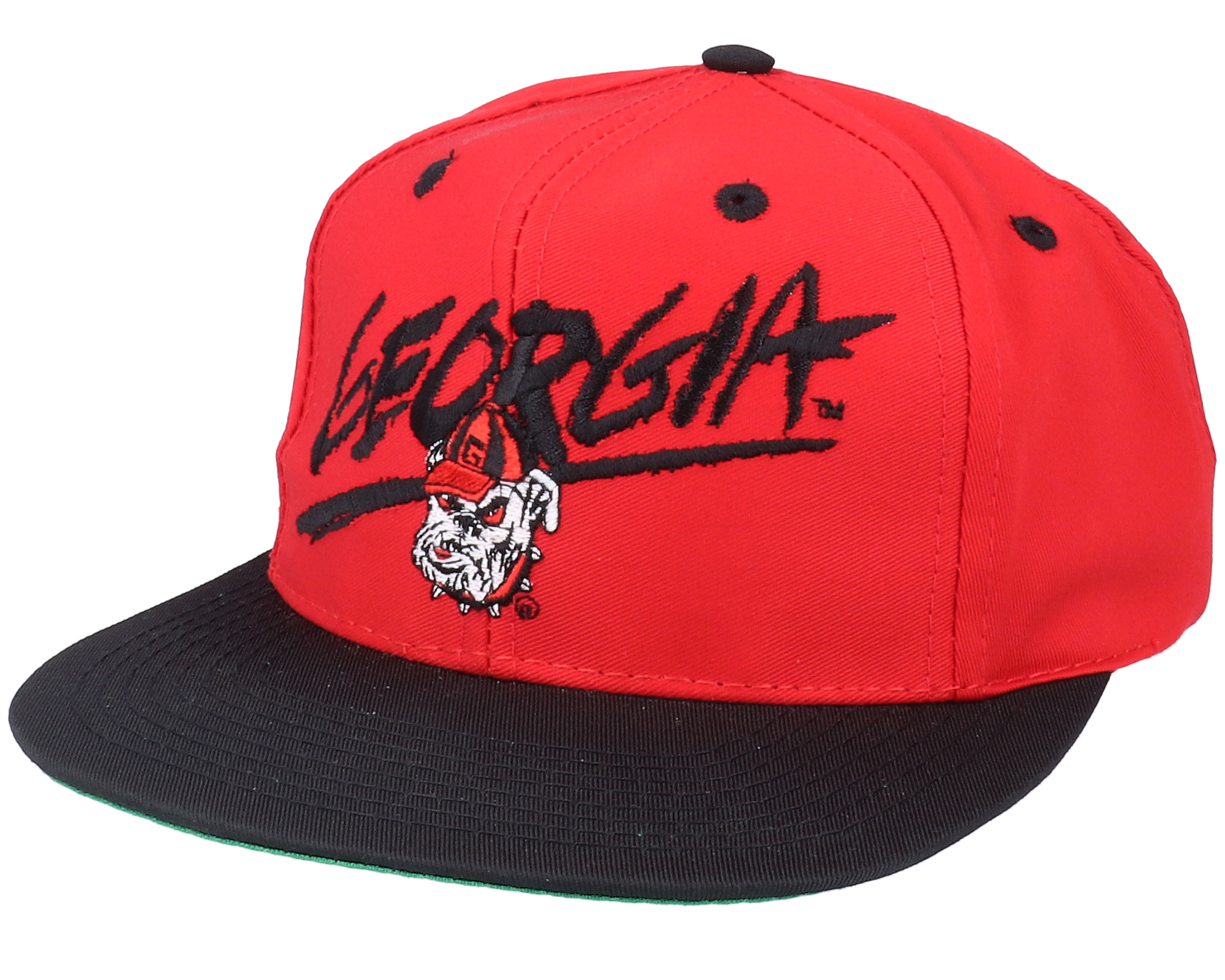 Georgia Bulldogs Script College Vintage Snapback | Hatstoreworld.com