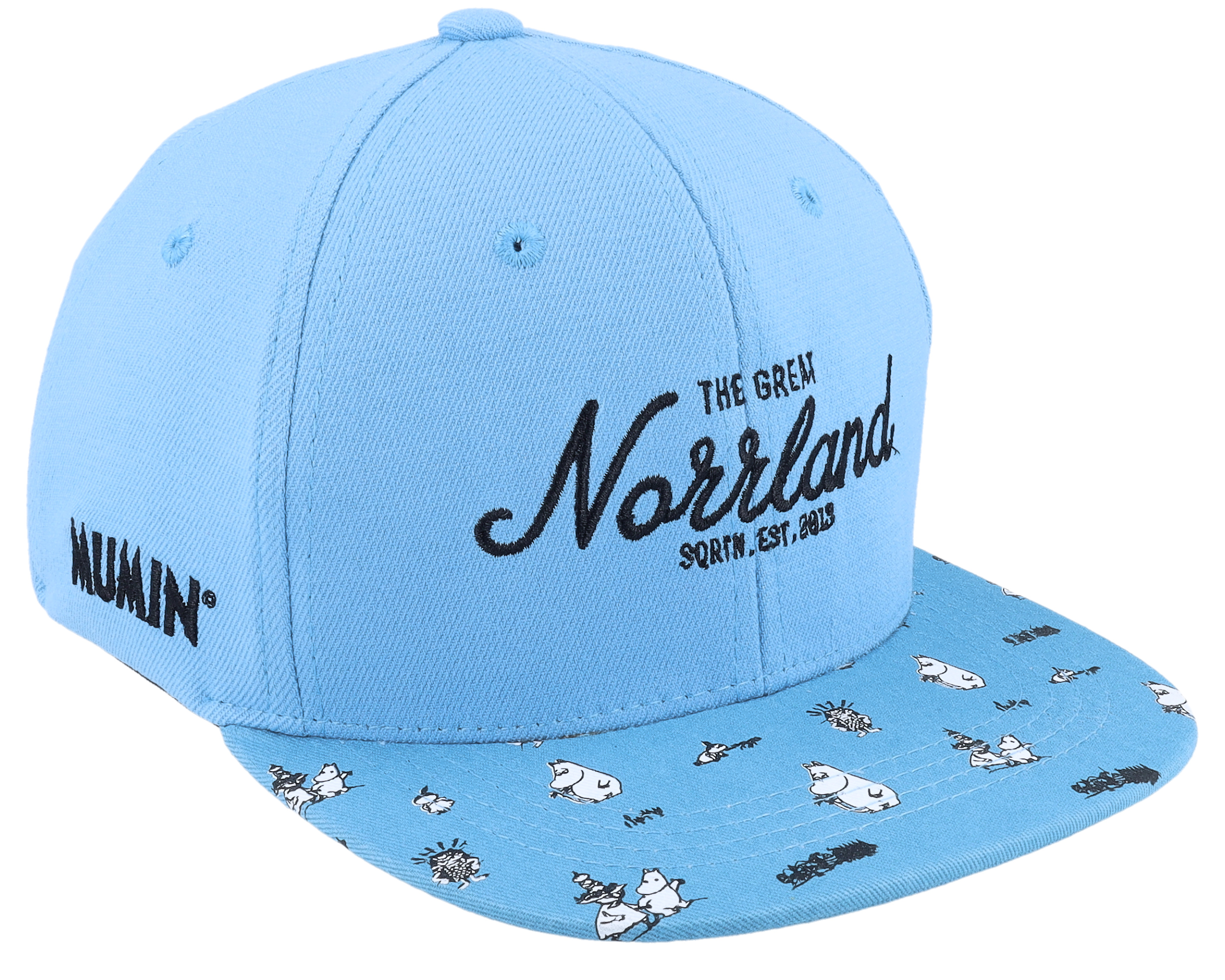 Kids Cap Mumin Blue Snapback - Hatstore.se