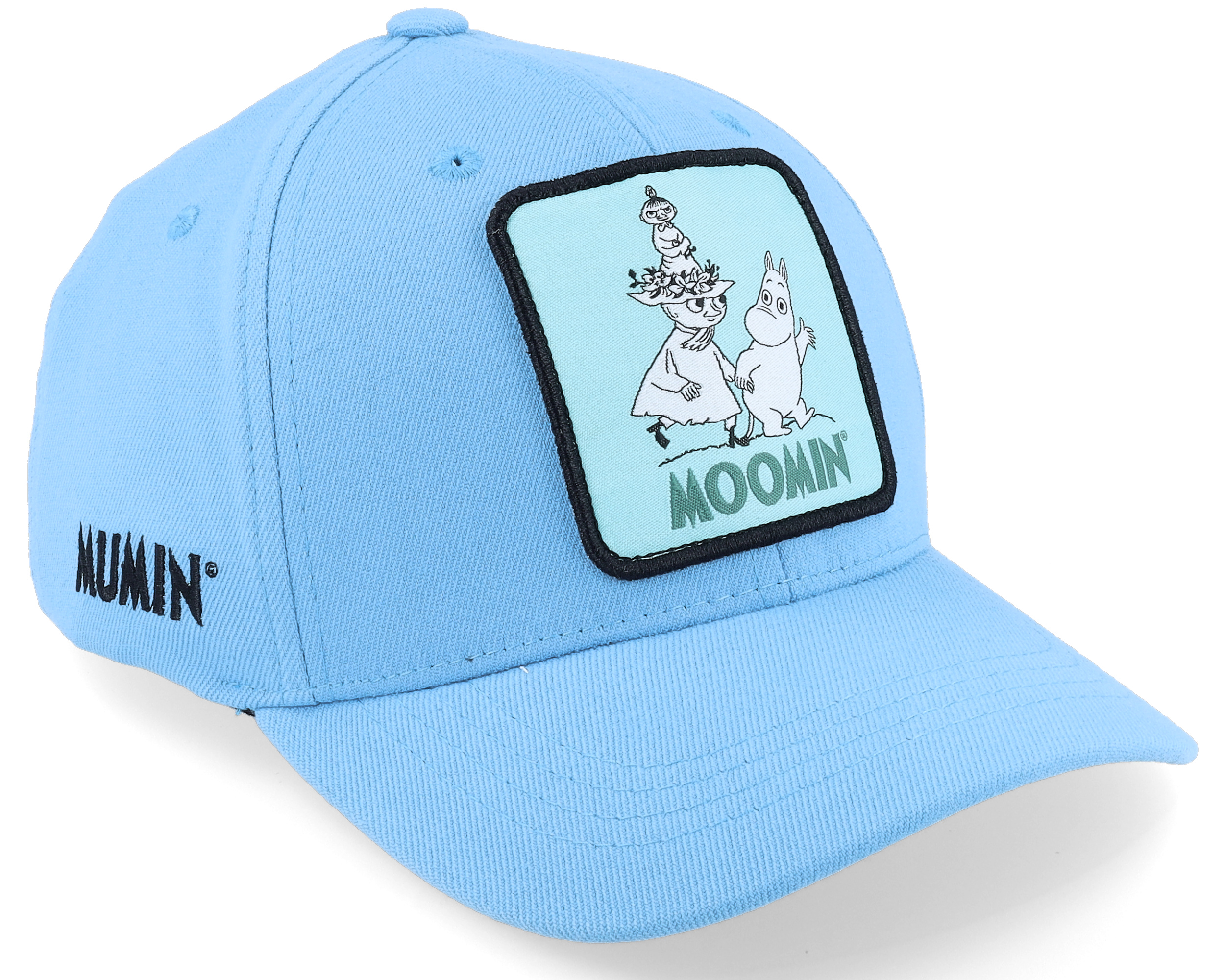 Kids Mumin Wave Hooked Blue Adjustable - SQRTN - Hatstore.se