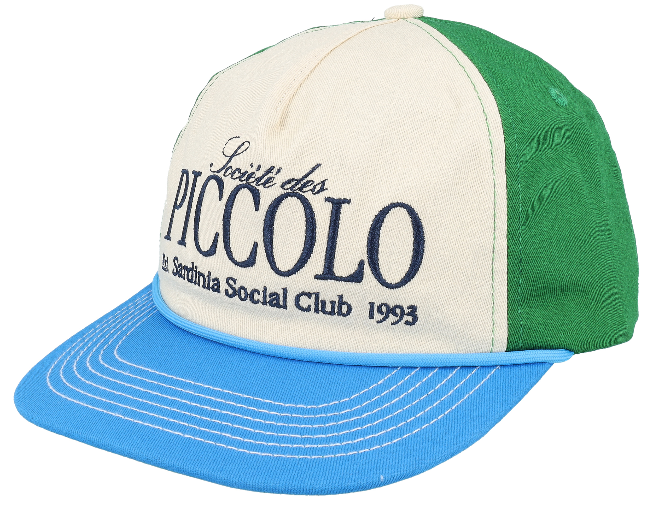 Piccolo Stone/Green/Blue Snapback | Hatstoreworld.com