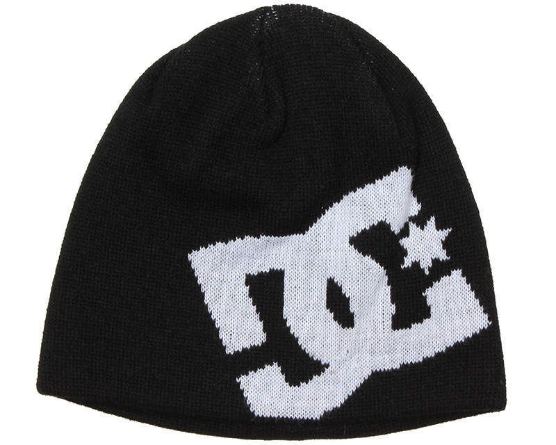Kids Big Star Black Beanie - DC | Hatstoreworld.com