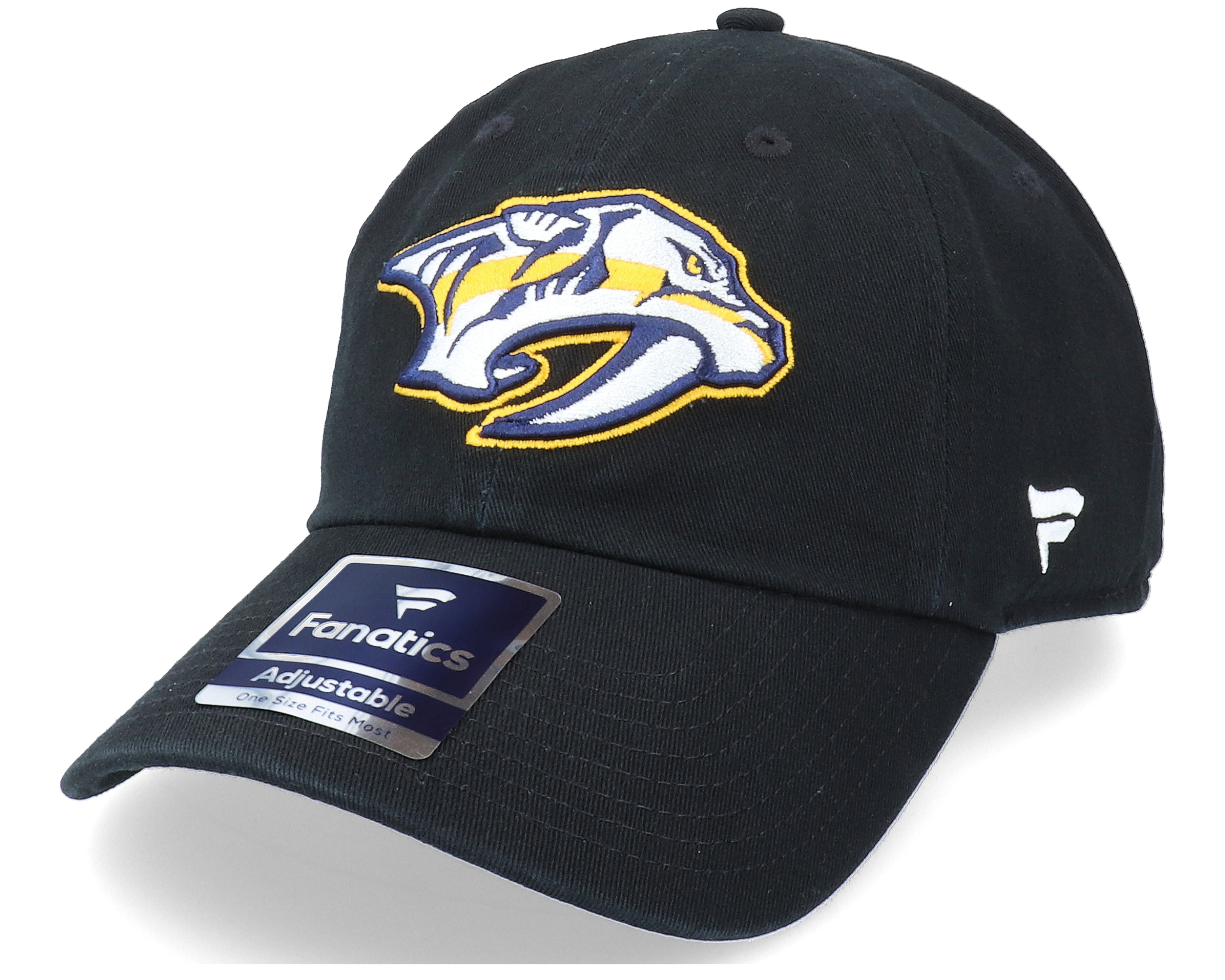 Nashville Predators Primary Logo Core Black Dad Cap | Hatstoreworld.com