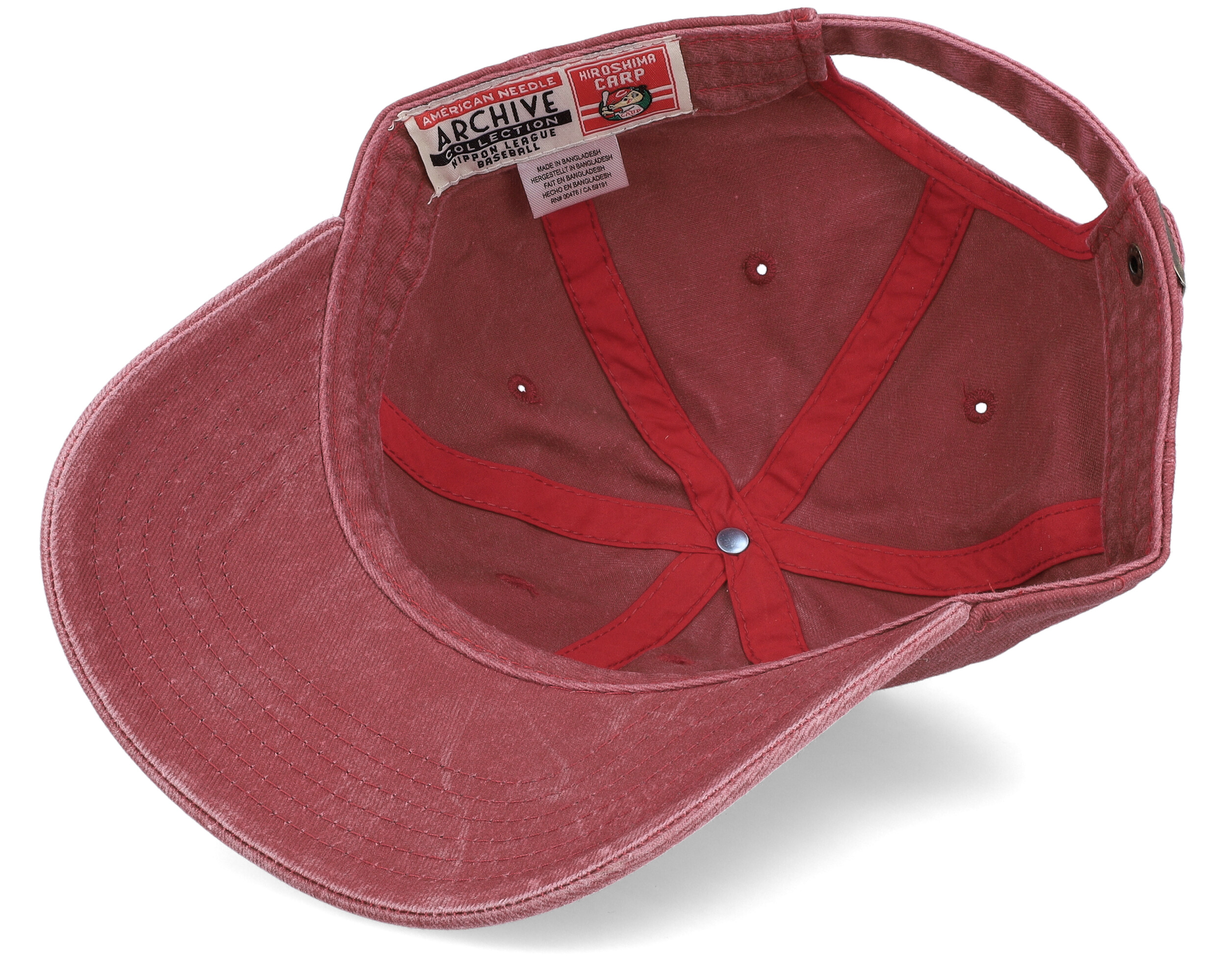Hiroshima Toyo Carp Archive Red Dad Cap - American Needle cap ...