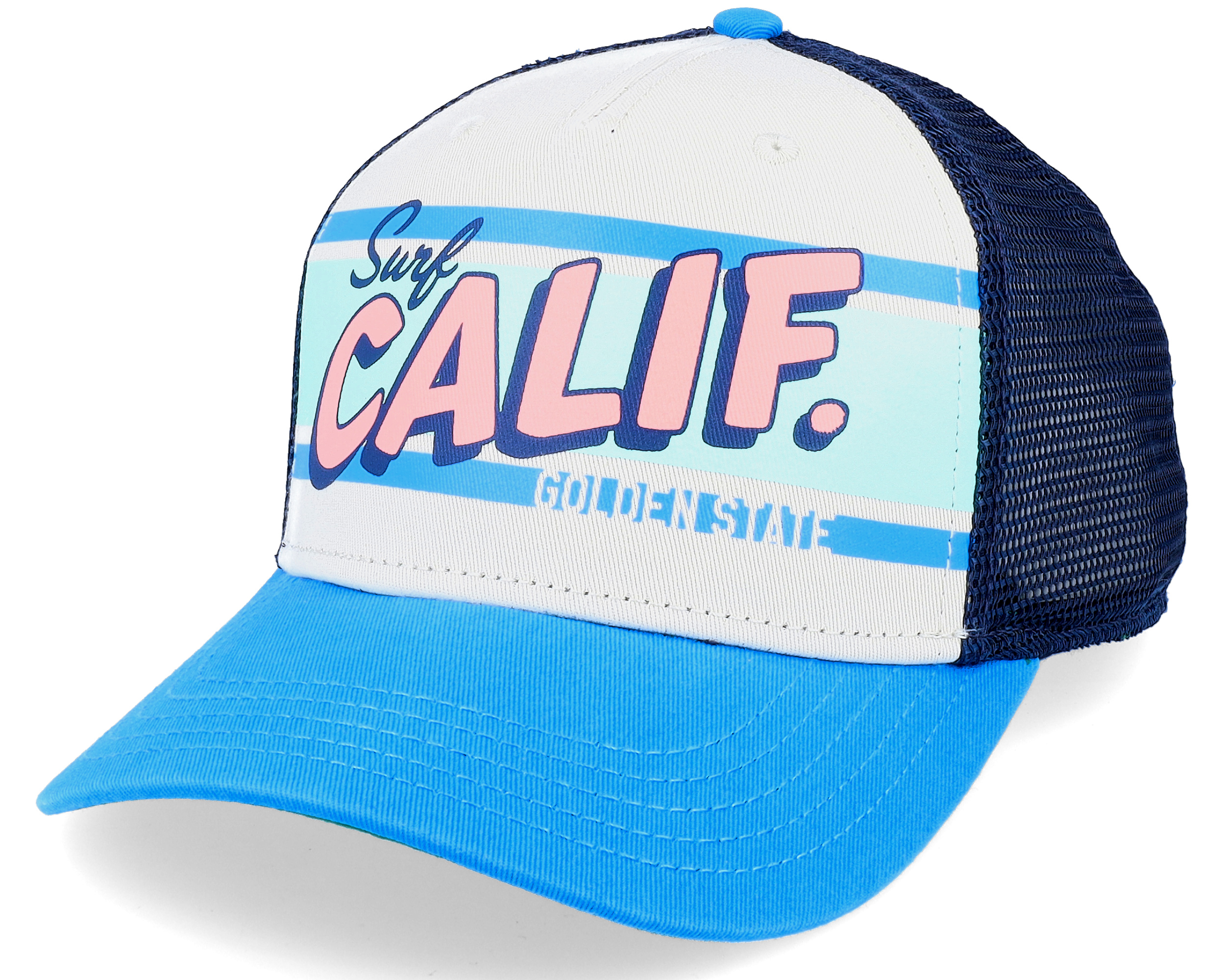 California Sinclair Navy/Ivory/Lake Trucker | Hatstoreworld.com