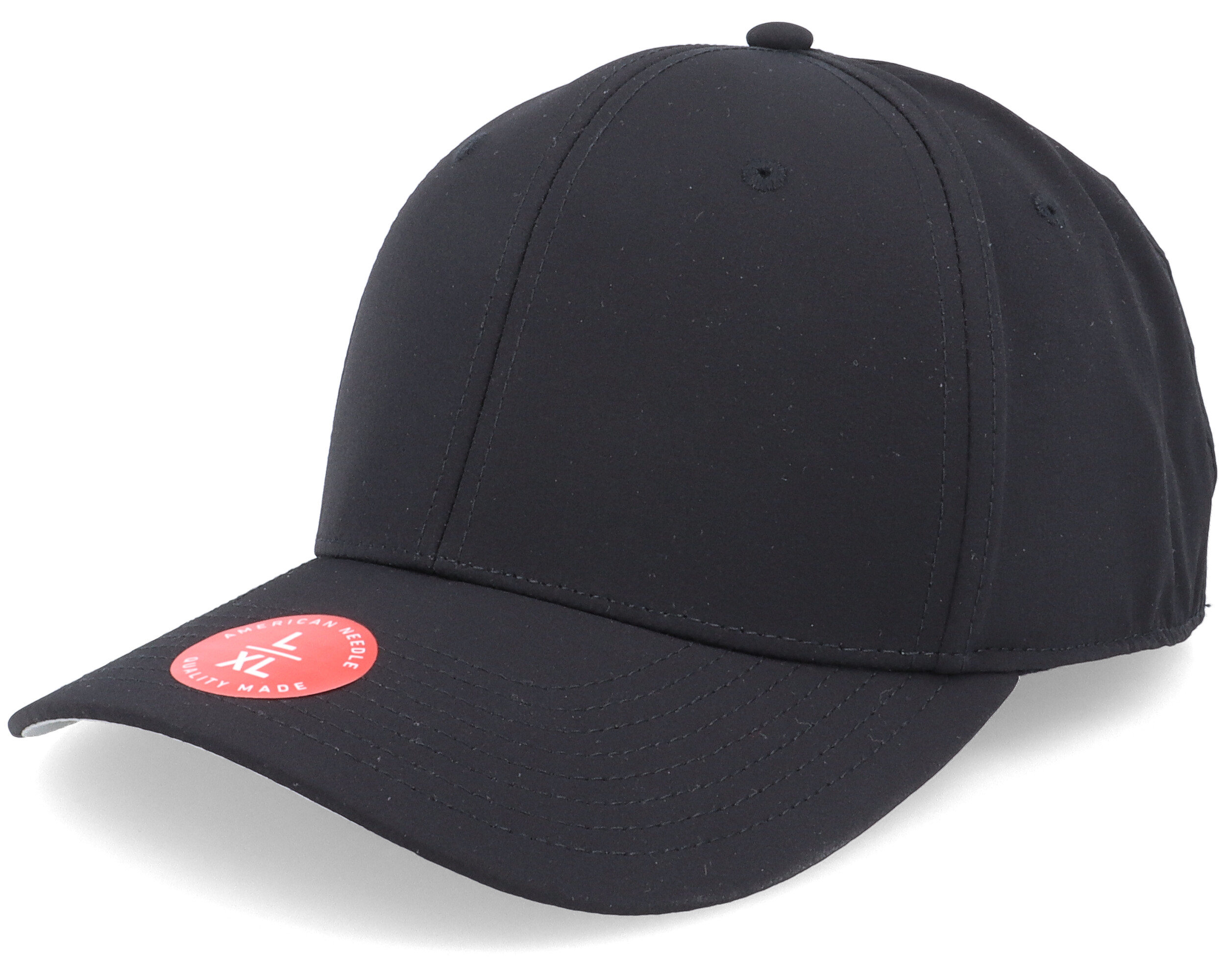 Super Tech Stretch Black Flexfit | Hatstoreworld.com