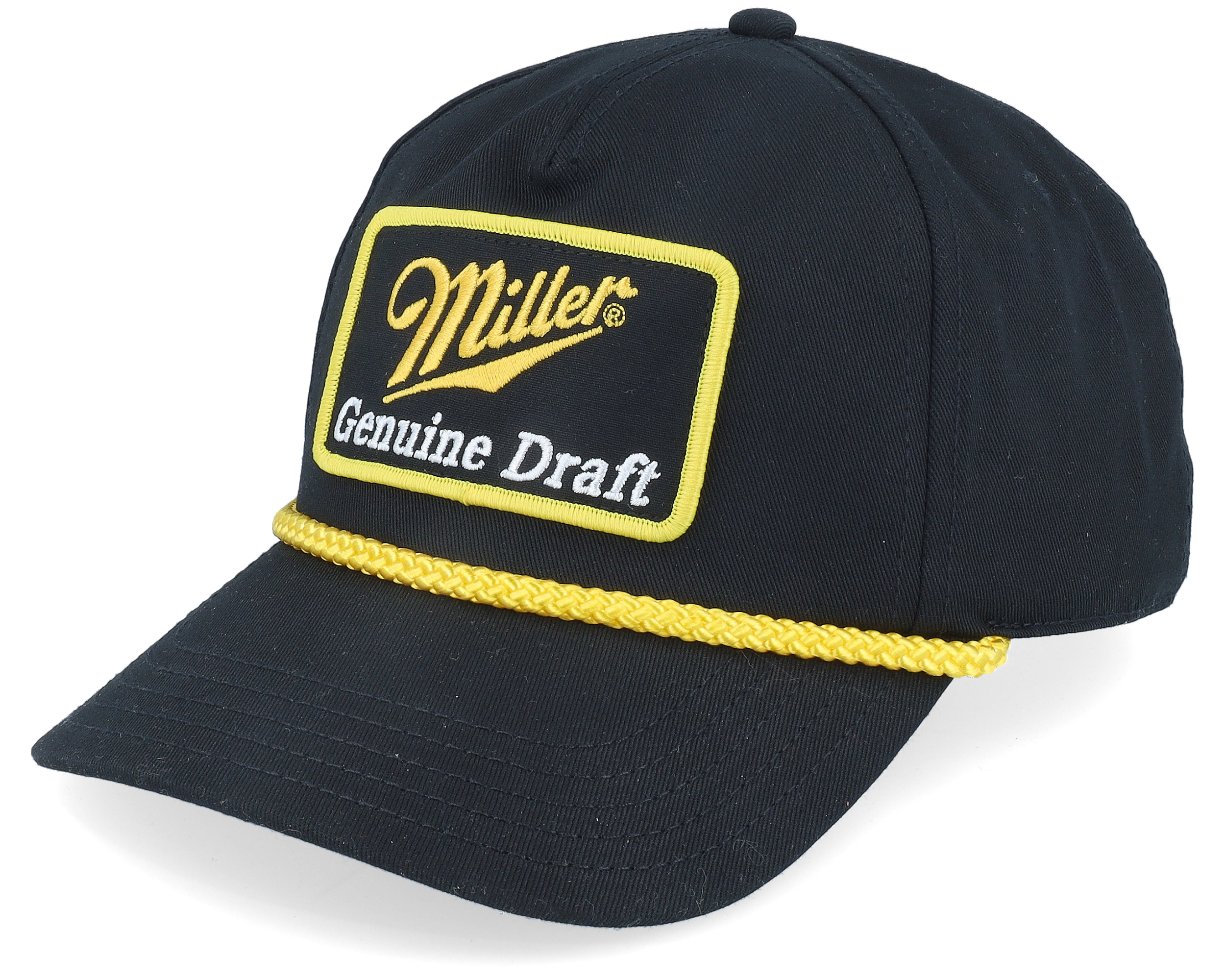 Miller Genuine Draft Roscoe Black Dad Cap | Hatstoreworld.com