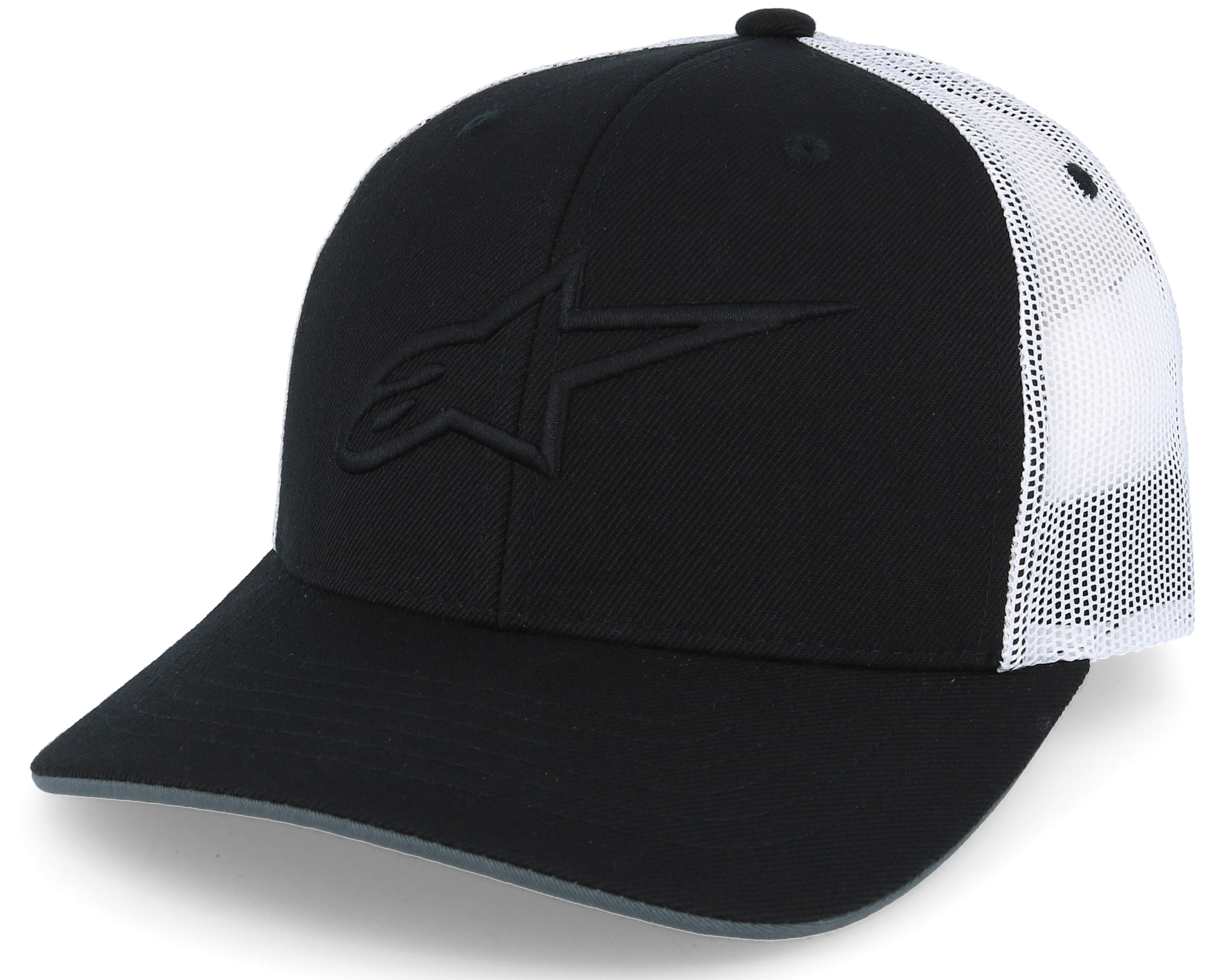 Stoic Trucker Black Adjustable - Alpinestars cap | Hatstoreworld.com