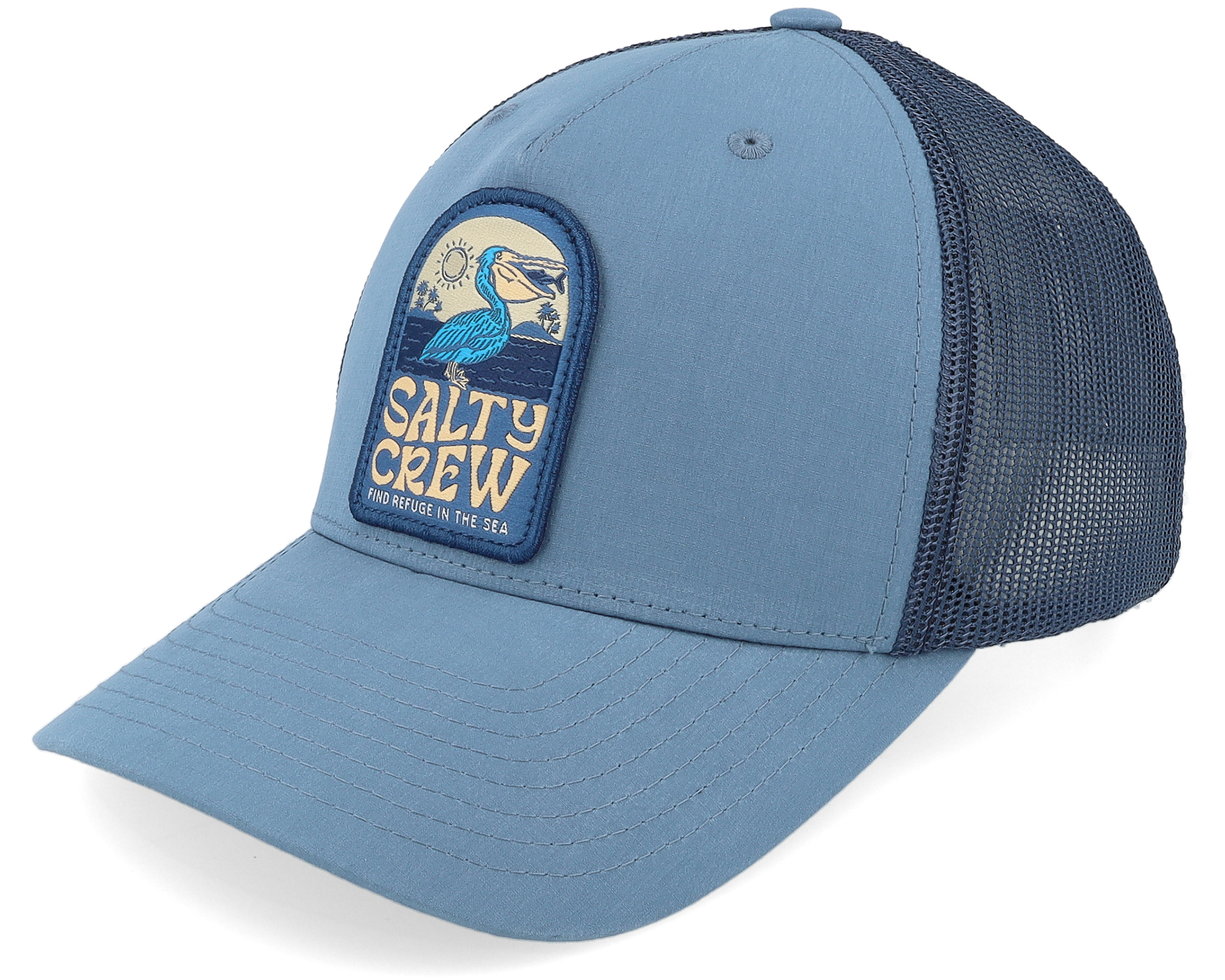 Seaside Retro Slate/Navy Trucker | Hatstoreworld.com