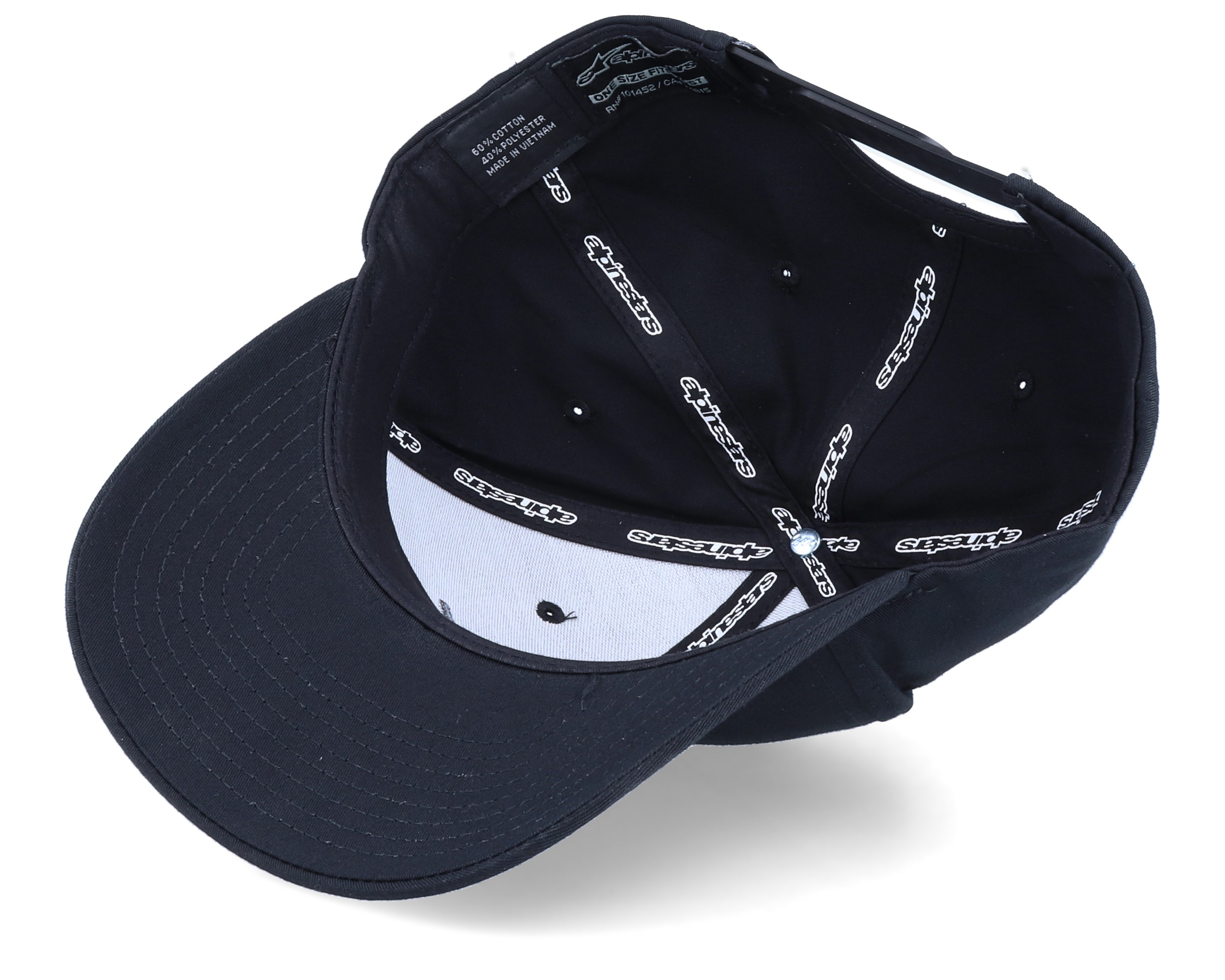 Ageless Prop Black/Grey Adjustable - Alpinestars Cap | Hatstoreworld.com