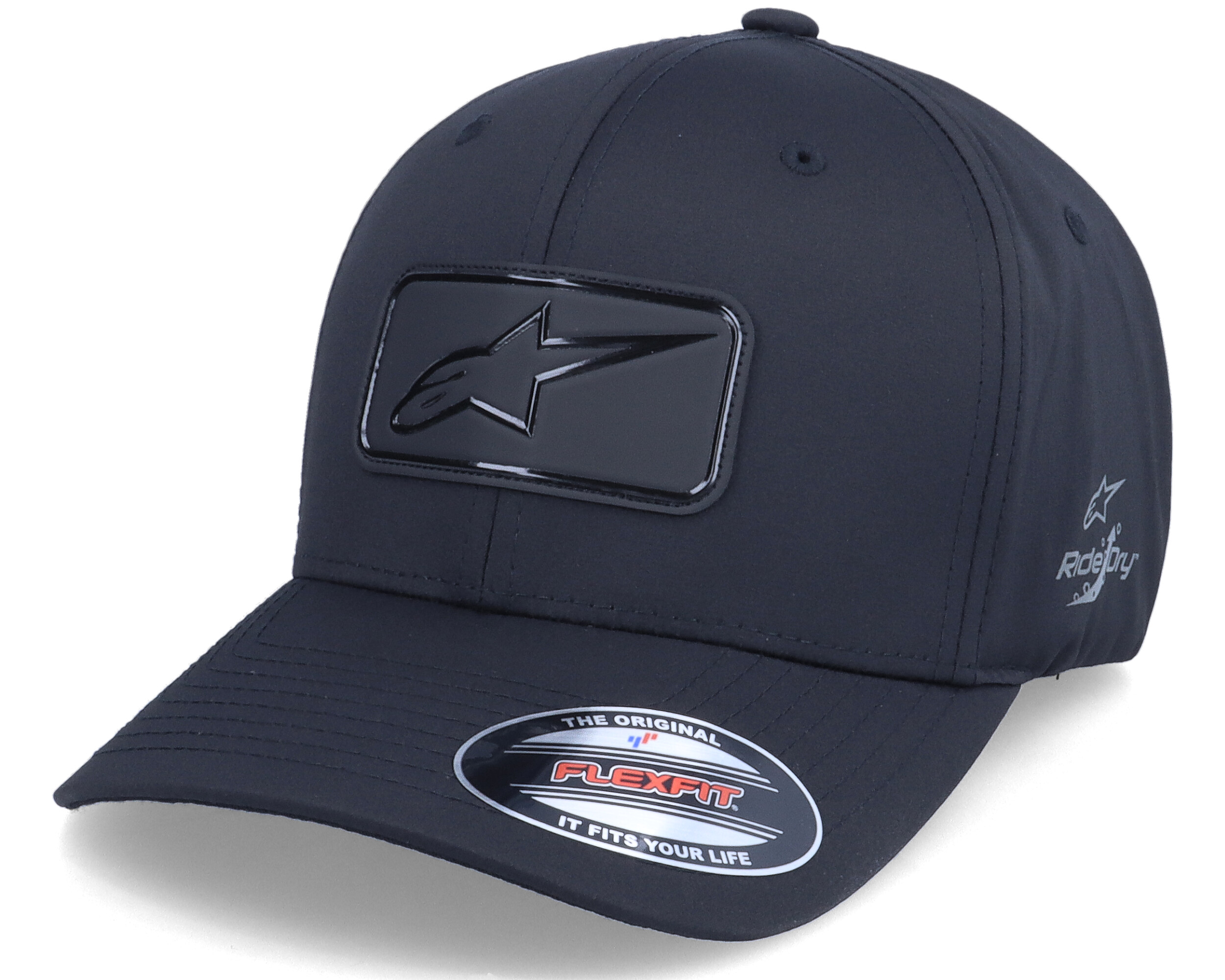Enforce Tech Hat Black Flexfit - Alpinestars | Hatstoreworld.com