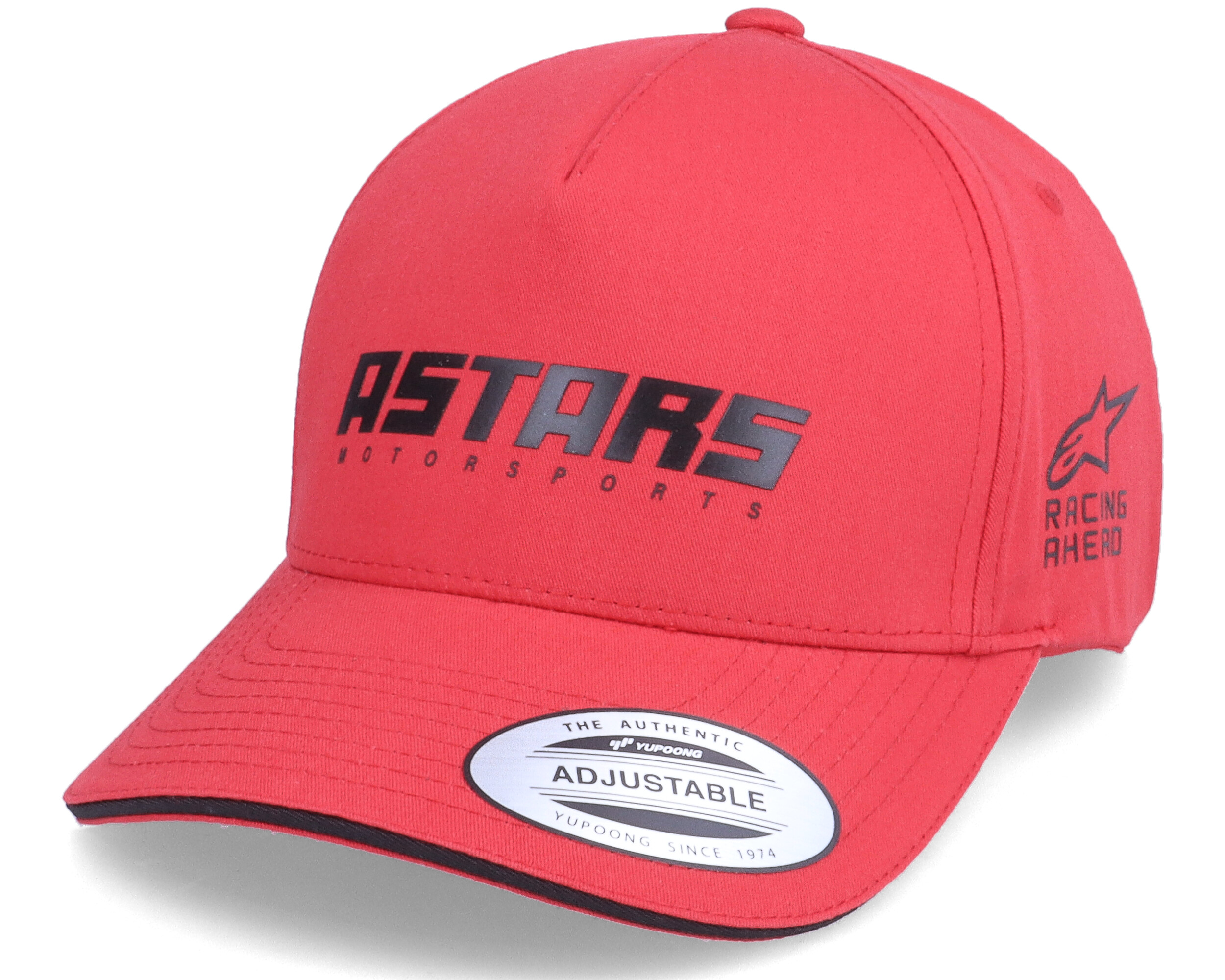 Tension Hat Red Adjustable - Alpinestars キャップ、 | Hatstore.com