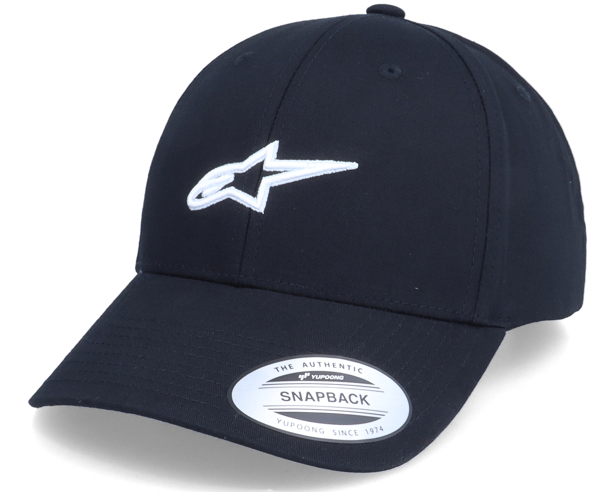 Alpha Hat Black Adjustable | Hatstoreworld.com