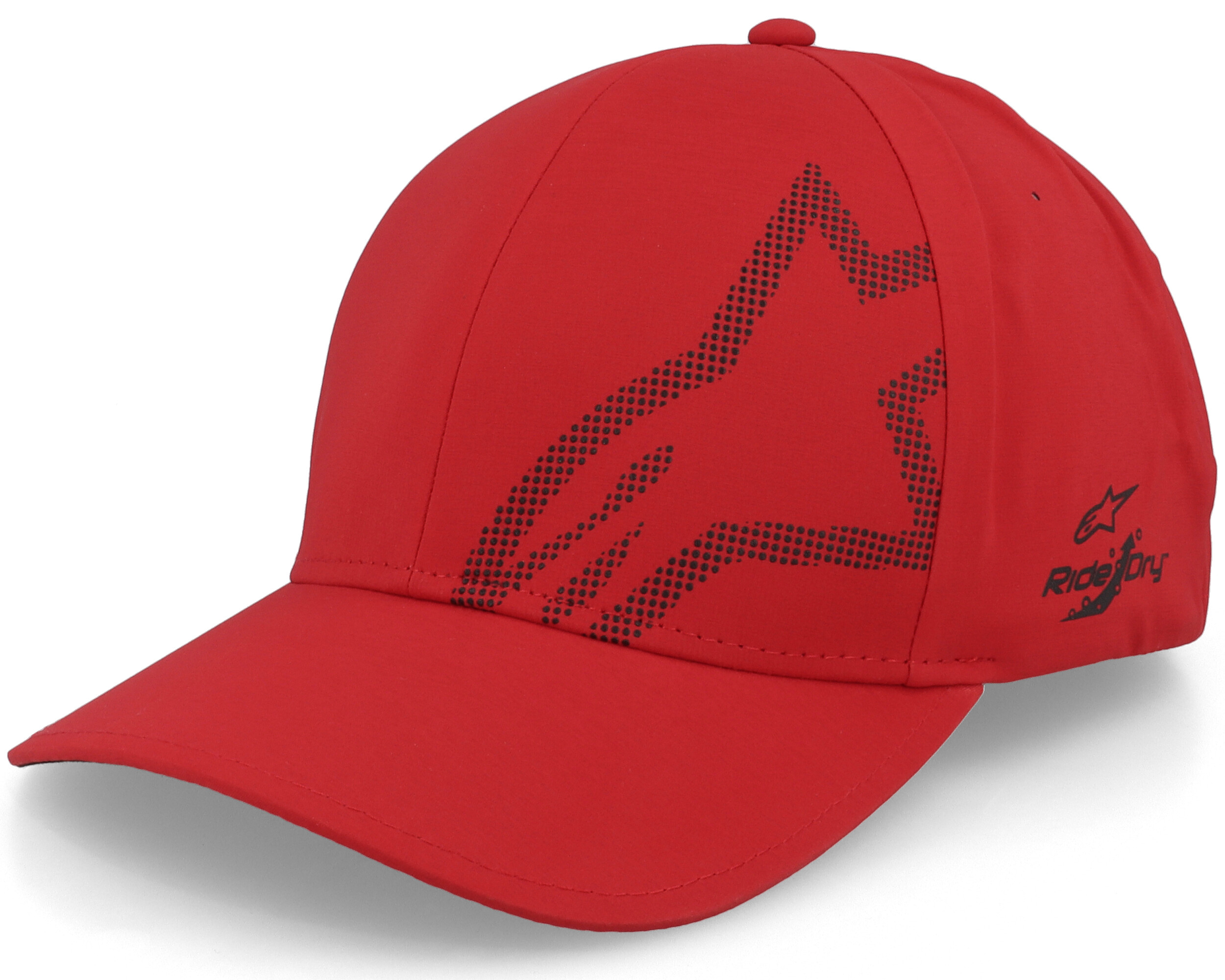 Corp Shift Edit Delta Hat Red Flexfit | Hatstoreworld.com