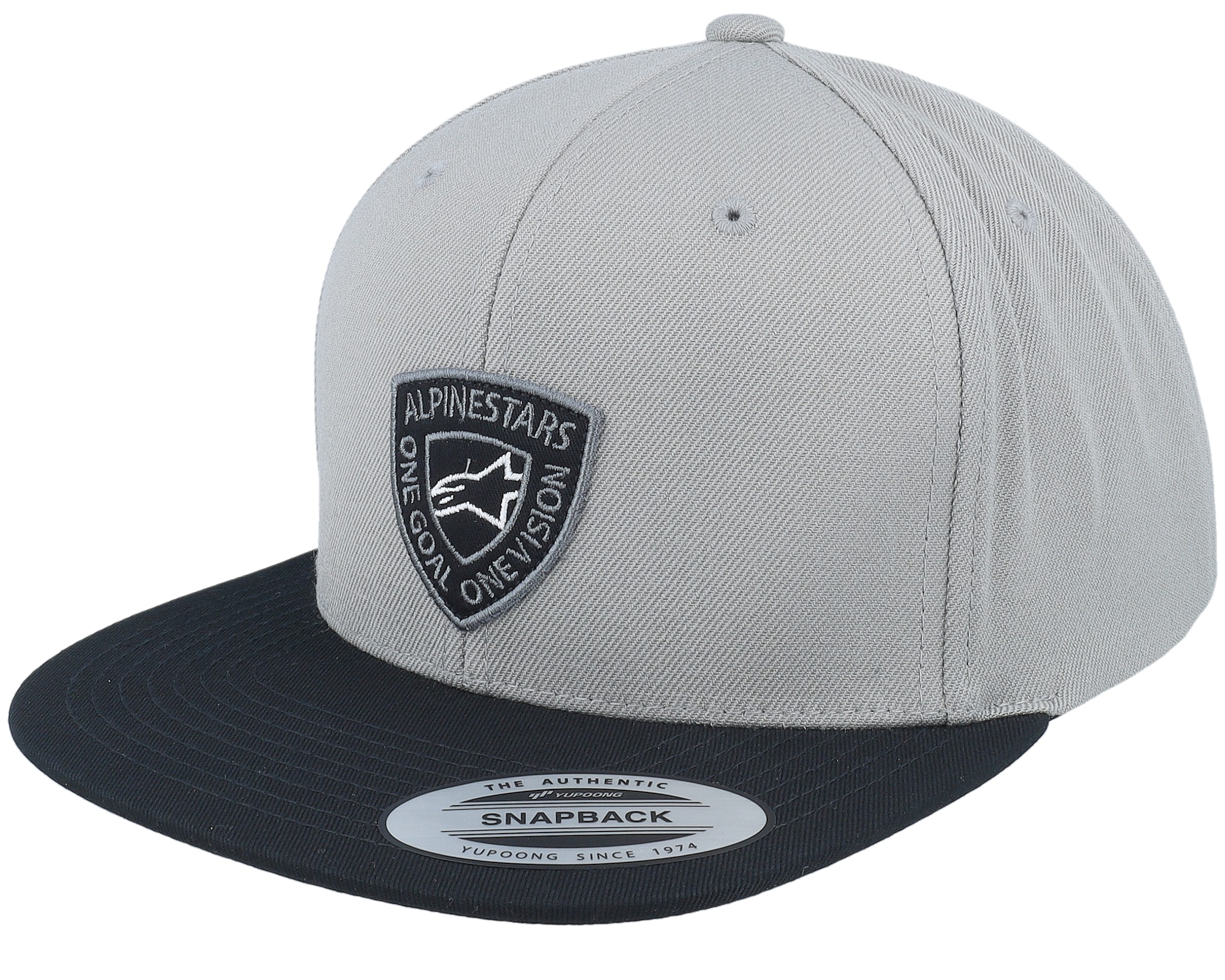 Rotary Hat Grey/Black Snapback | Hatstoreworld.com