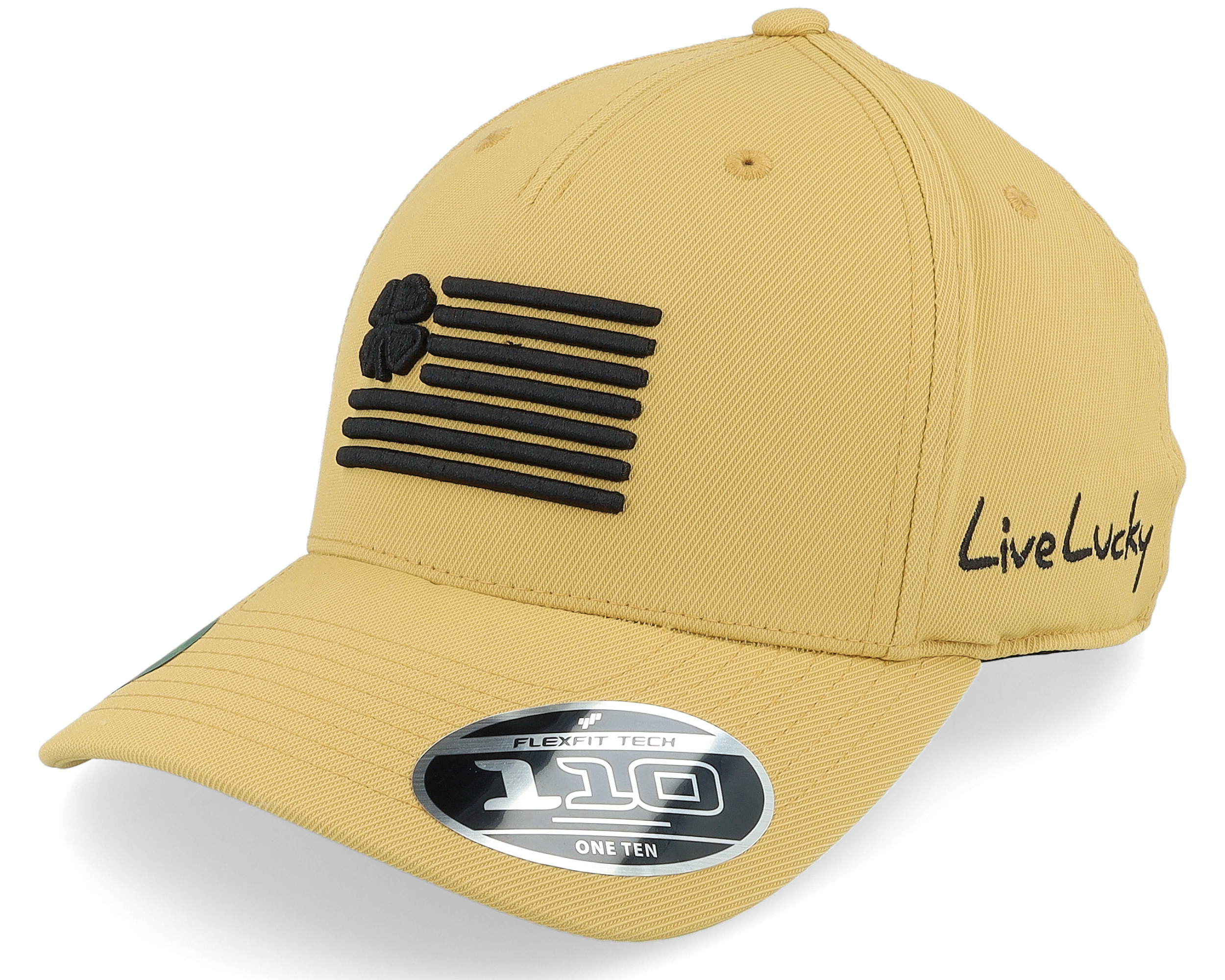 Clover Nation 17 Inca Gold/Black Flag Adjustable | Hatstoreworld.com