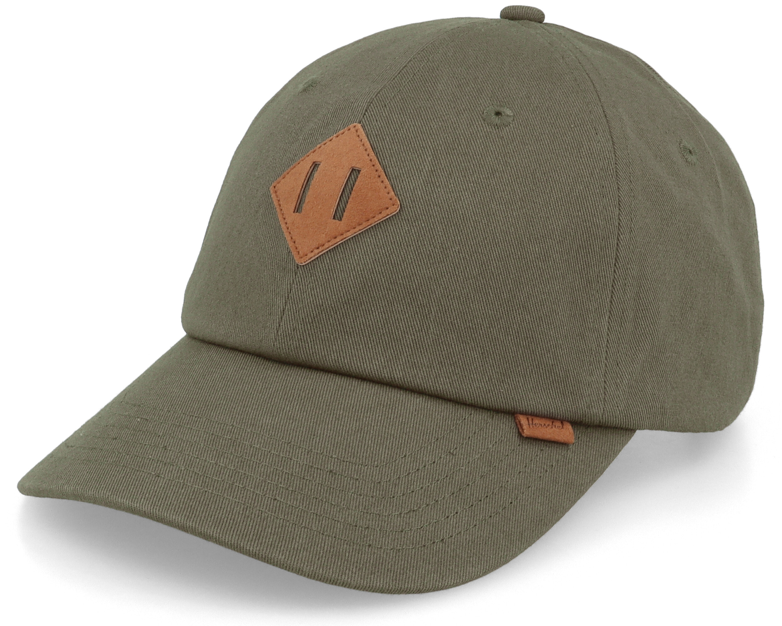 Sylas Tan Diamond Ivy Green Dad Cap | Hatstoreworld.com