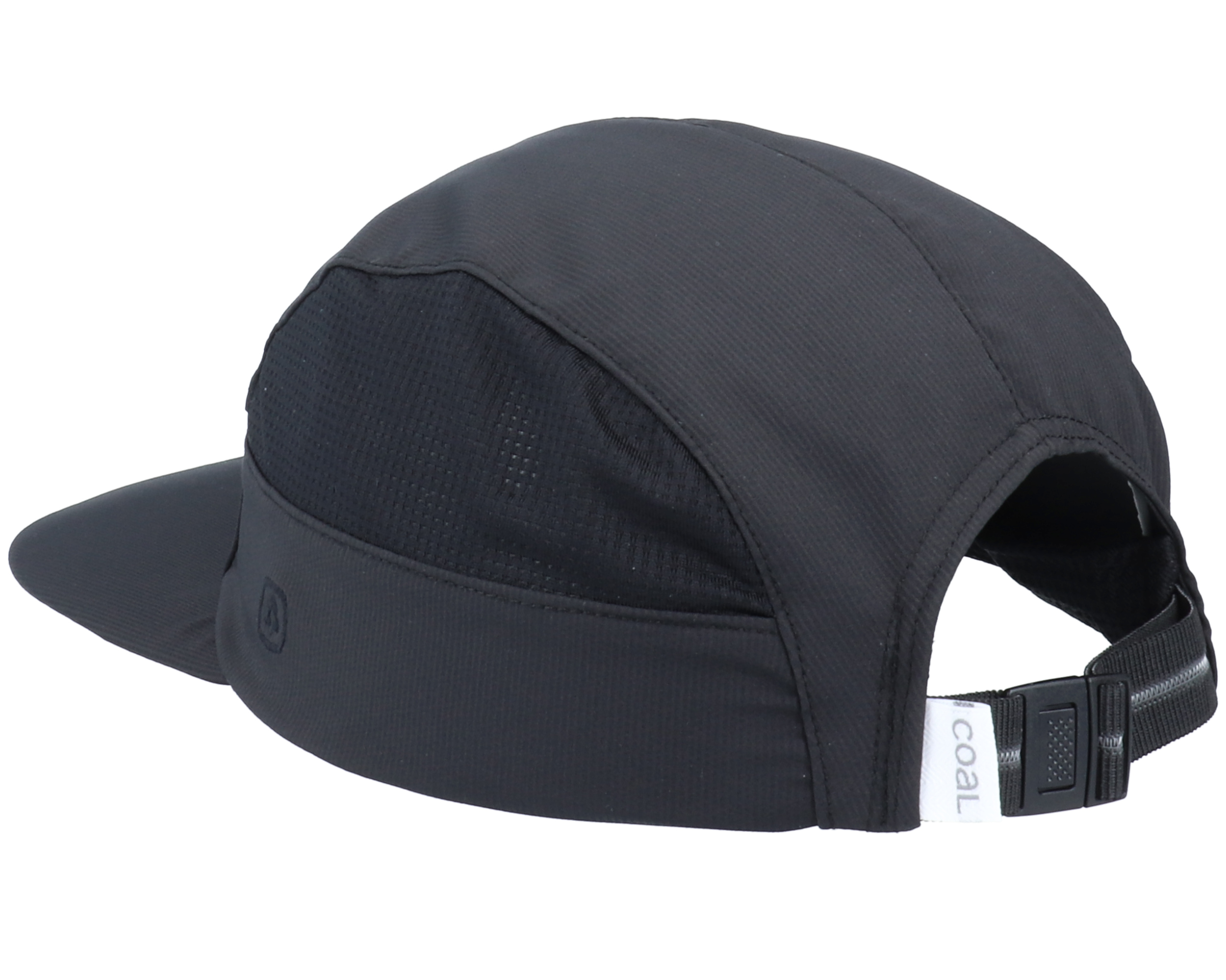 Deep River Cap Black 5-Panel - Coal cap | Hatstoreworld.com