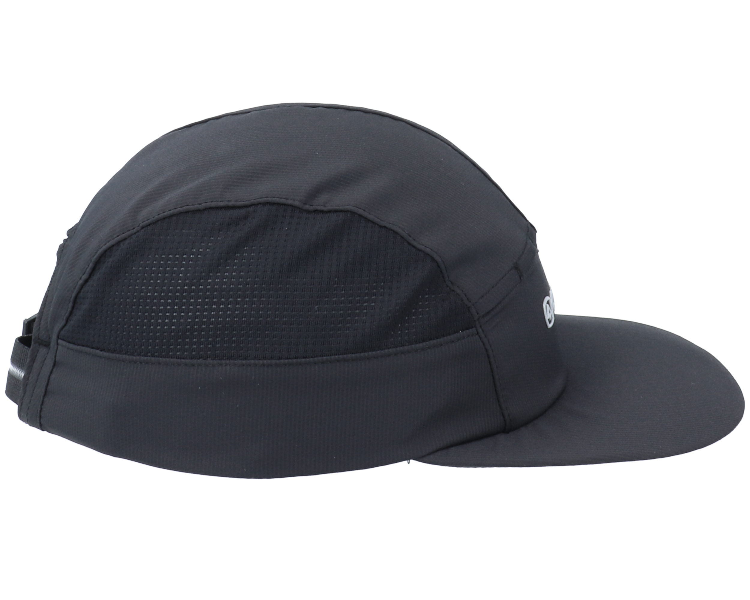 Deep River Cap Black 5-Panel - Coal cap | Hatstoreworld.com
