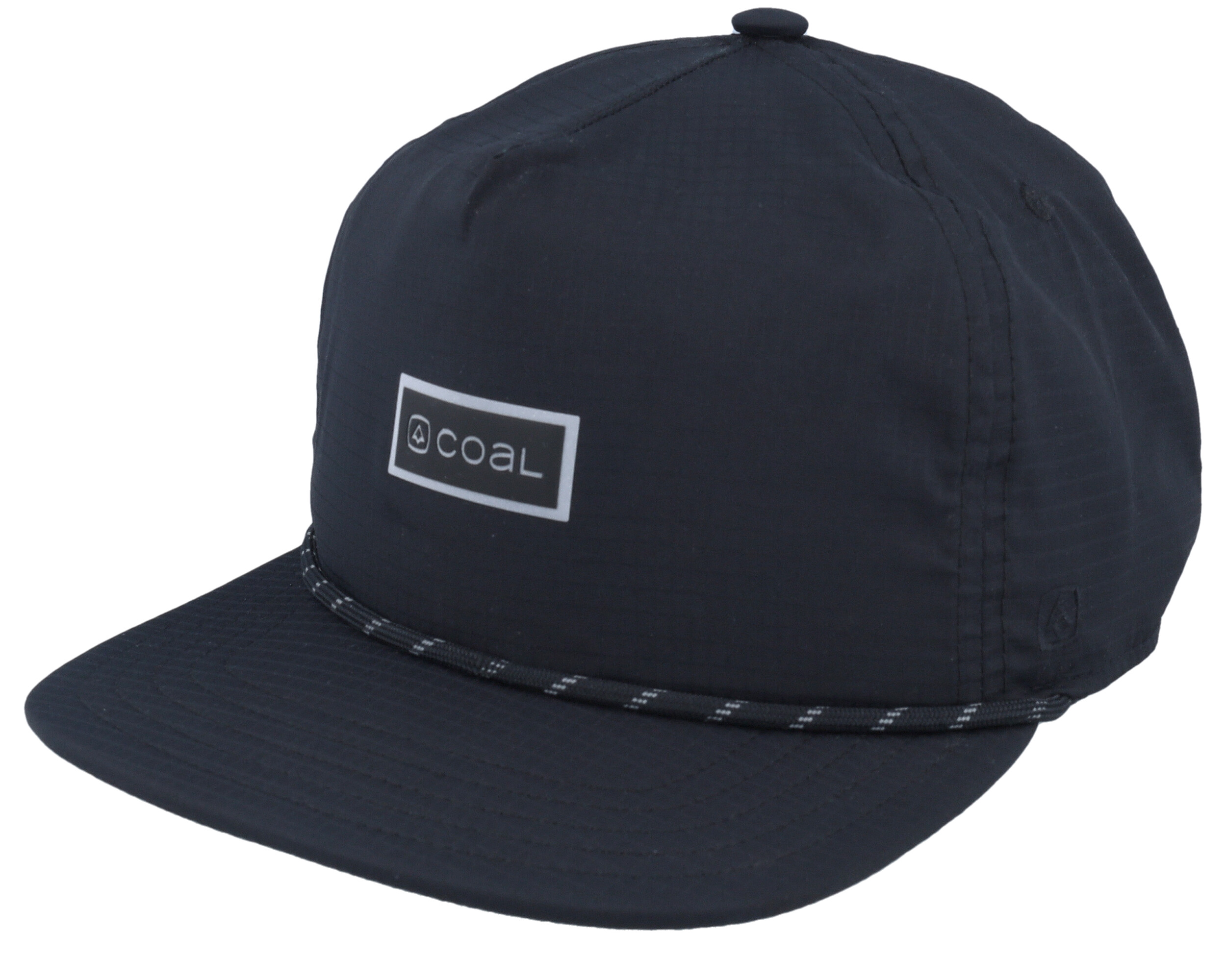 Pontoon Black Strapback | Hatstoreworld.com