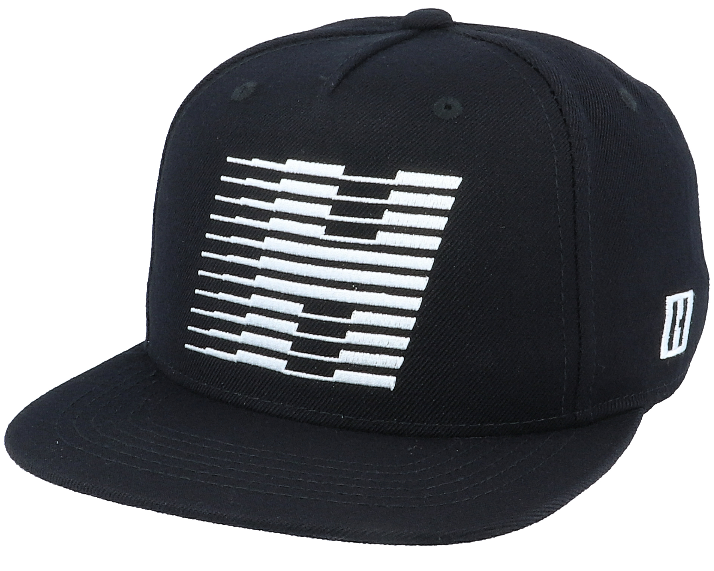 Shift 5 Panel Black Snapback - Hoonigan | Hatstoreworld.com